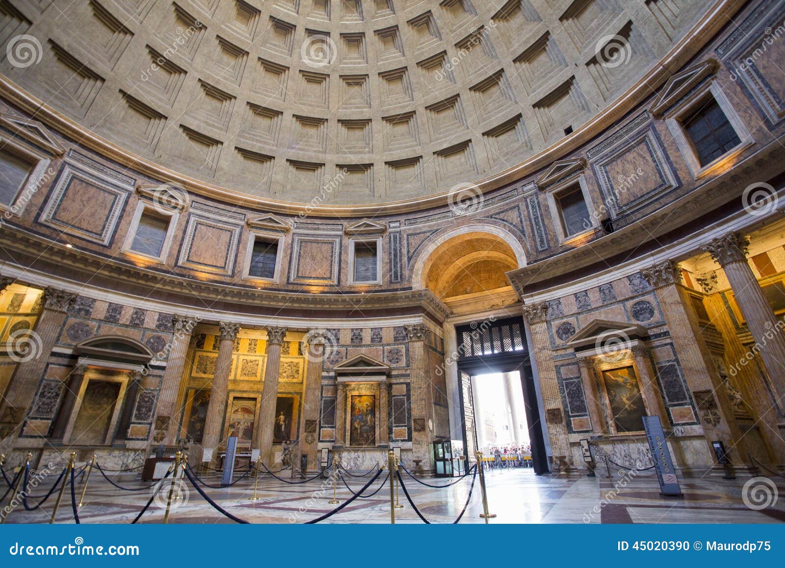 Pantheon in Rome stock photo. Image of pantheon, circular - 45020390