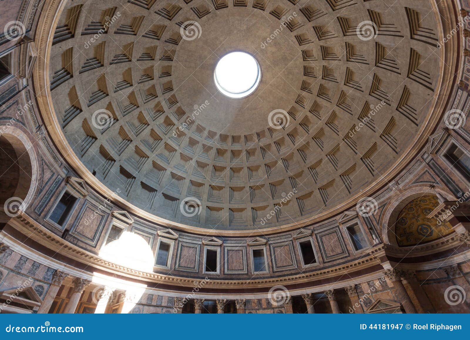 Pantheon stock image. Image of rome, church, symmetry - 44181947