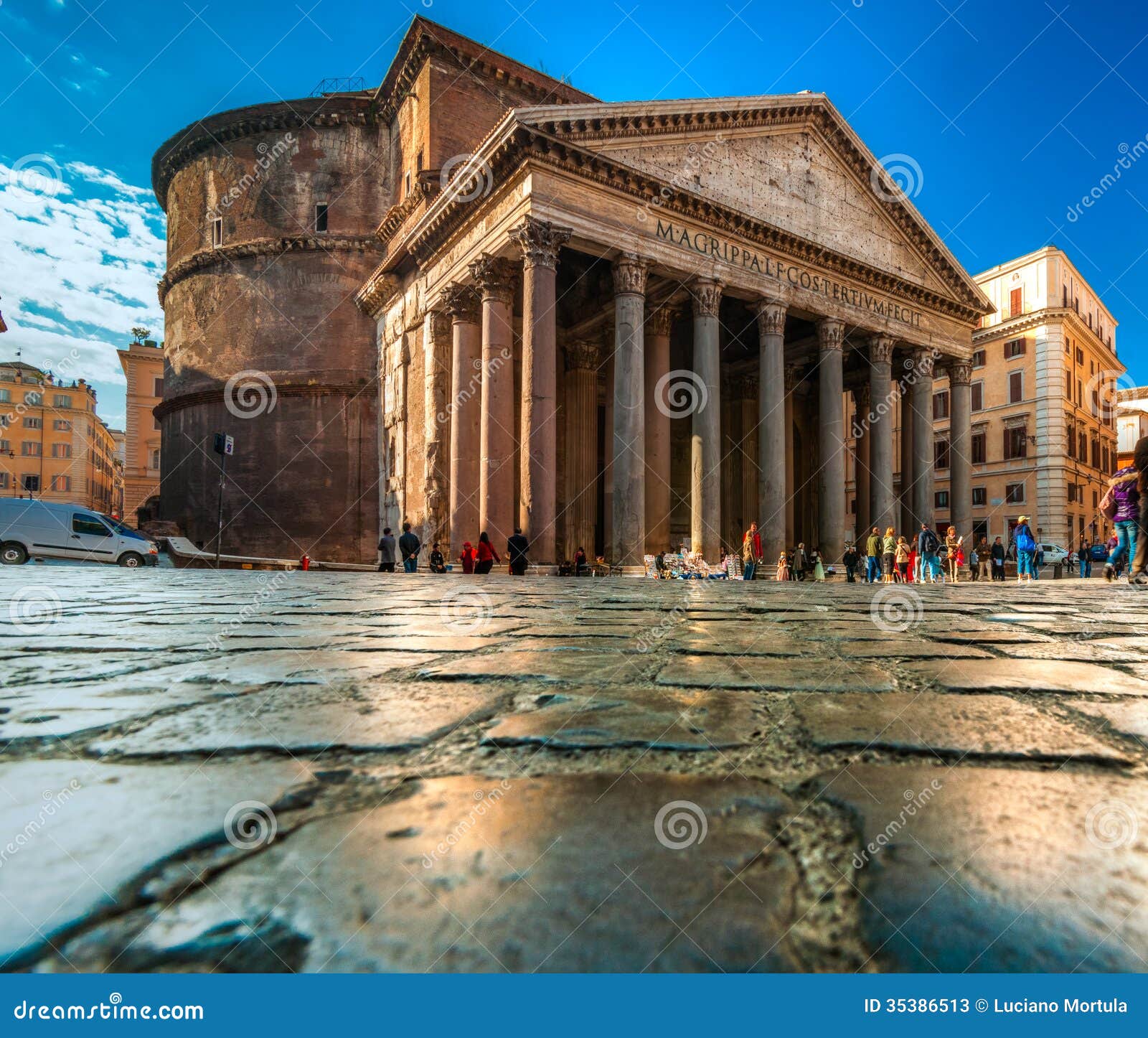 The Pantheon, Rome, Italy. editorial stock photo. Image of empire ...