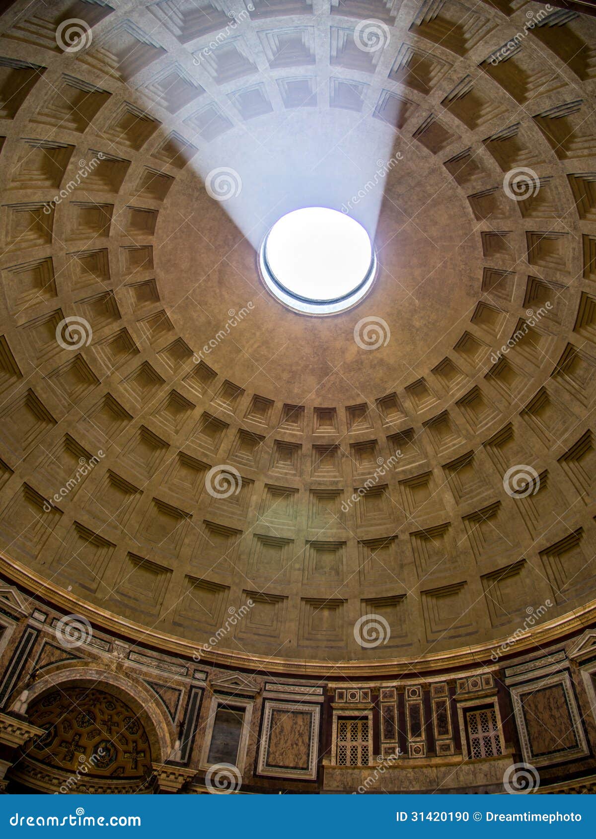 Pantheon Rome editorial image. Image of italy, italian - 31420190