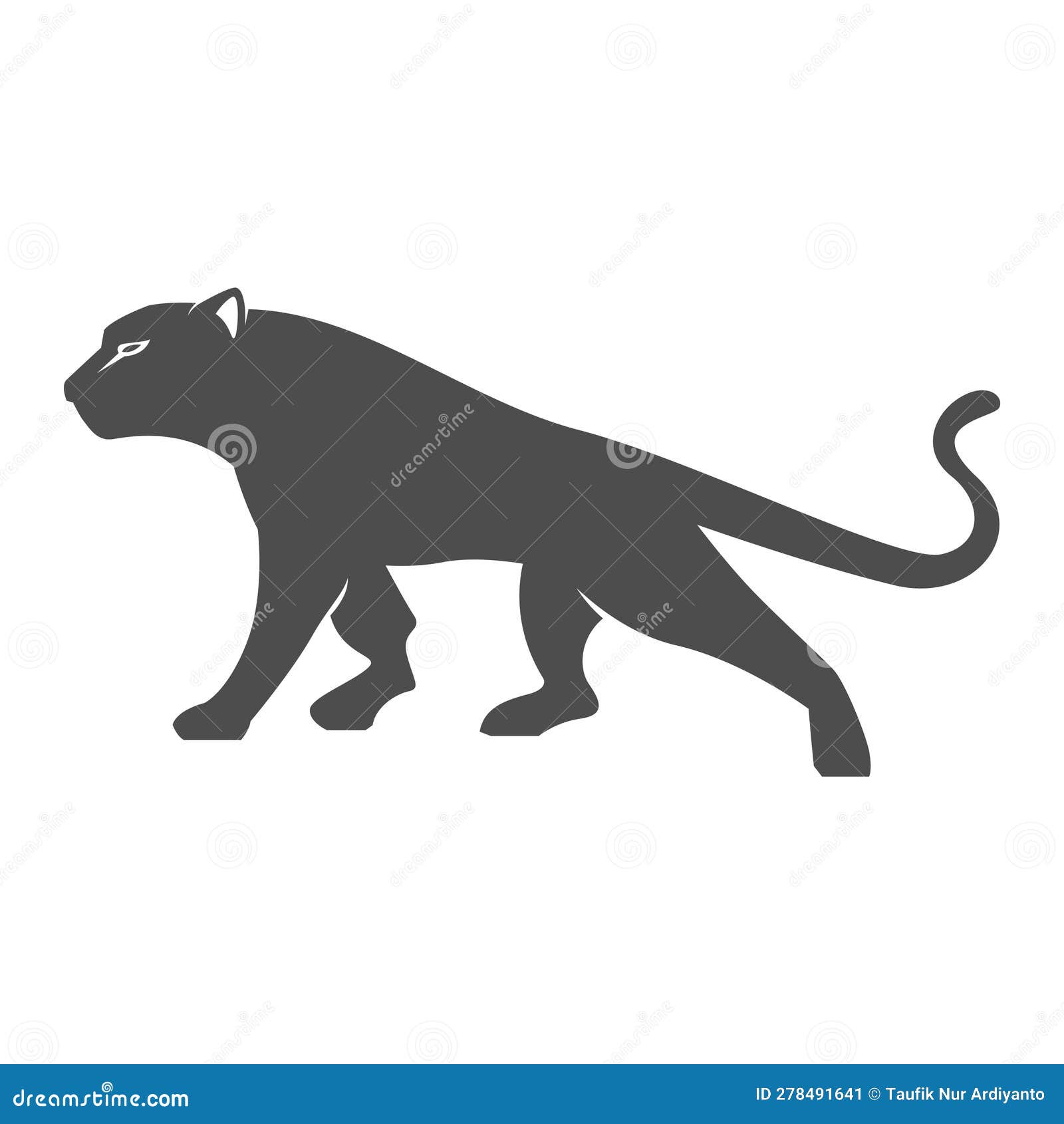 Panther icon logo design stock vector. Illustration of leopard - 278491641