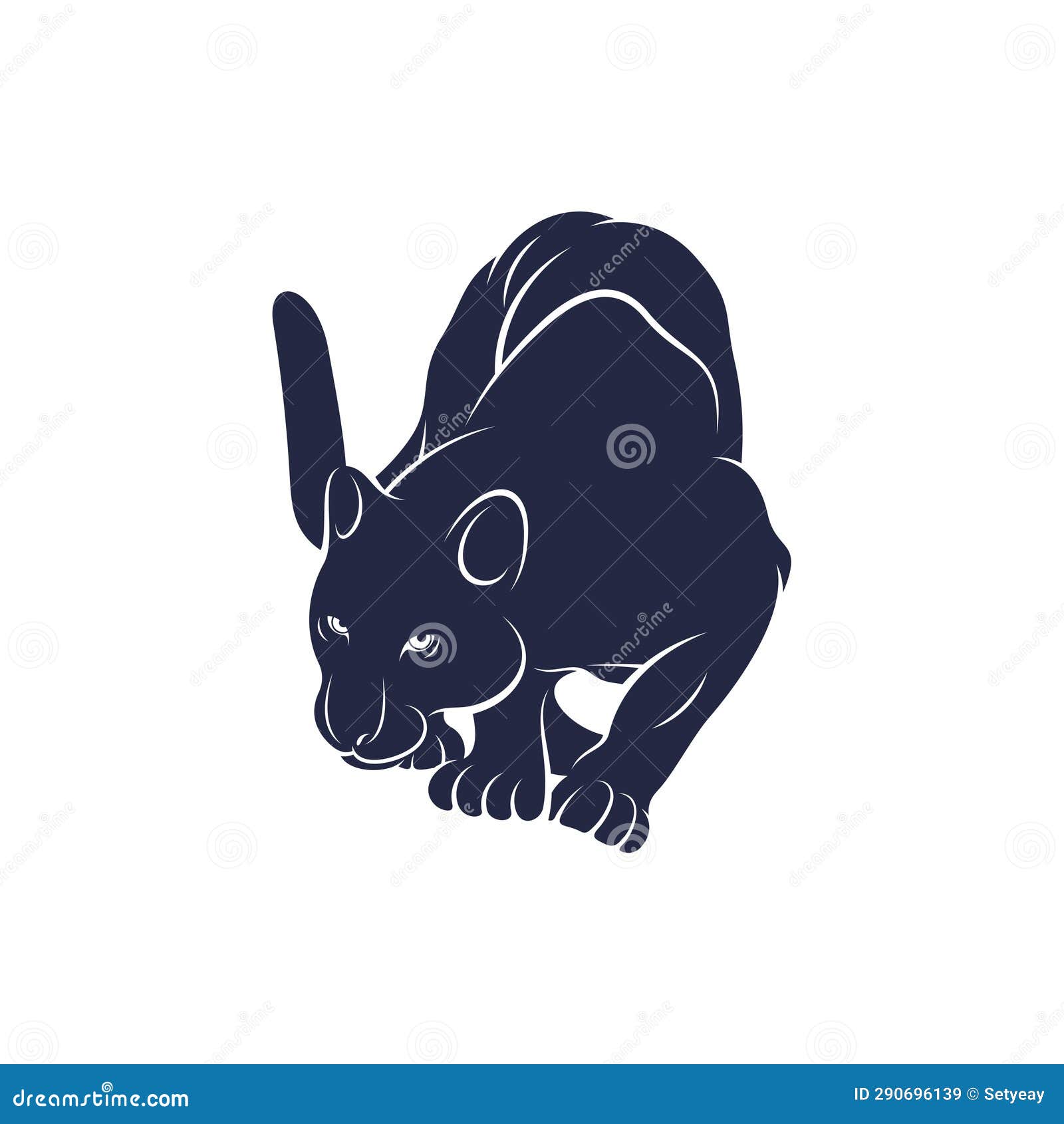 Panther Vector Illustration Design. Panther Logo Design Template Stock ...