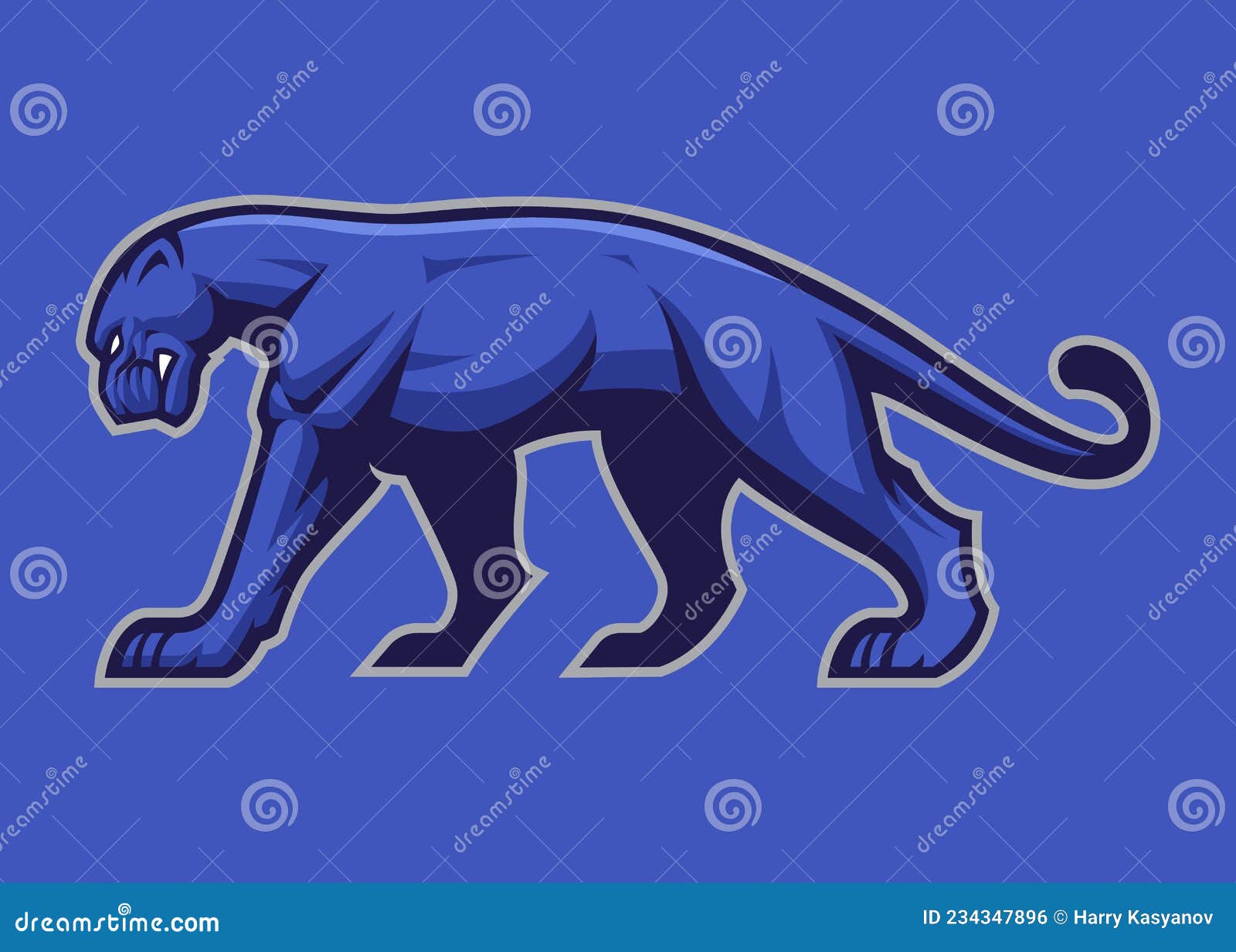 Panther. Vector Drawing | CartoonDealer.com #144382671