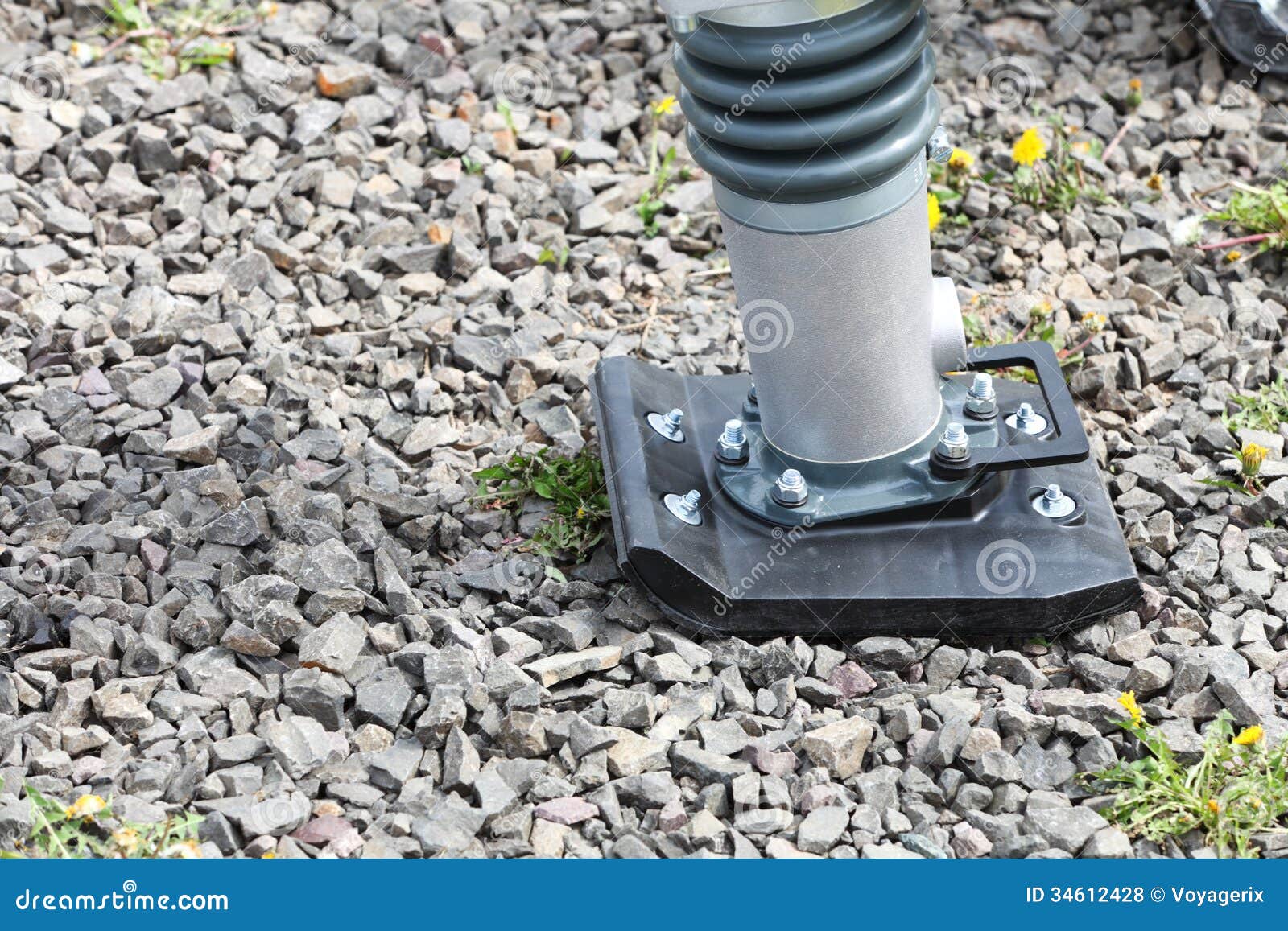 Pantin De Compacteur De Plat D'outil D'industrie Photo stock - Image du ...