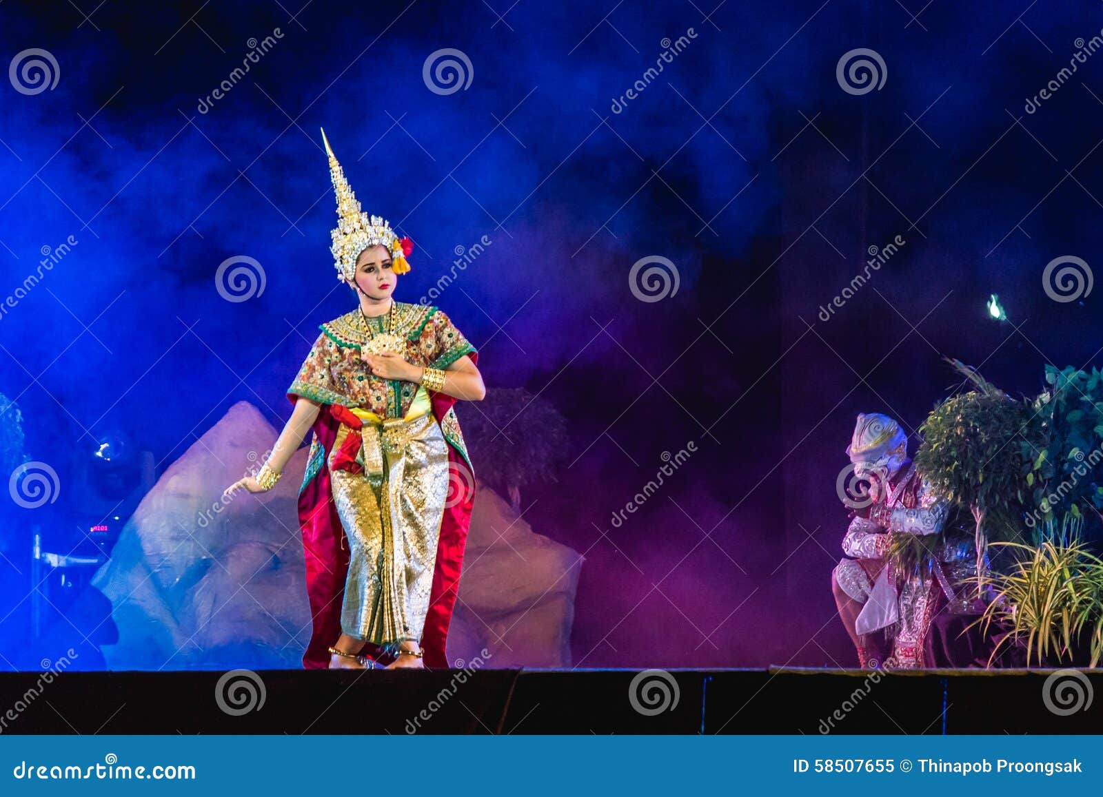 Pantomime editorial image. Image of carnival, ramayana - 58507655