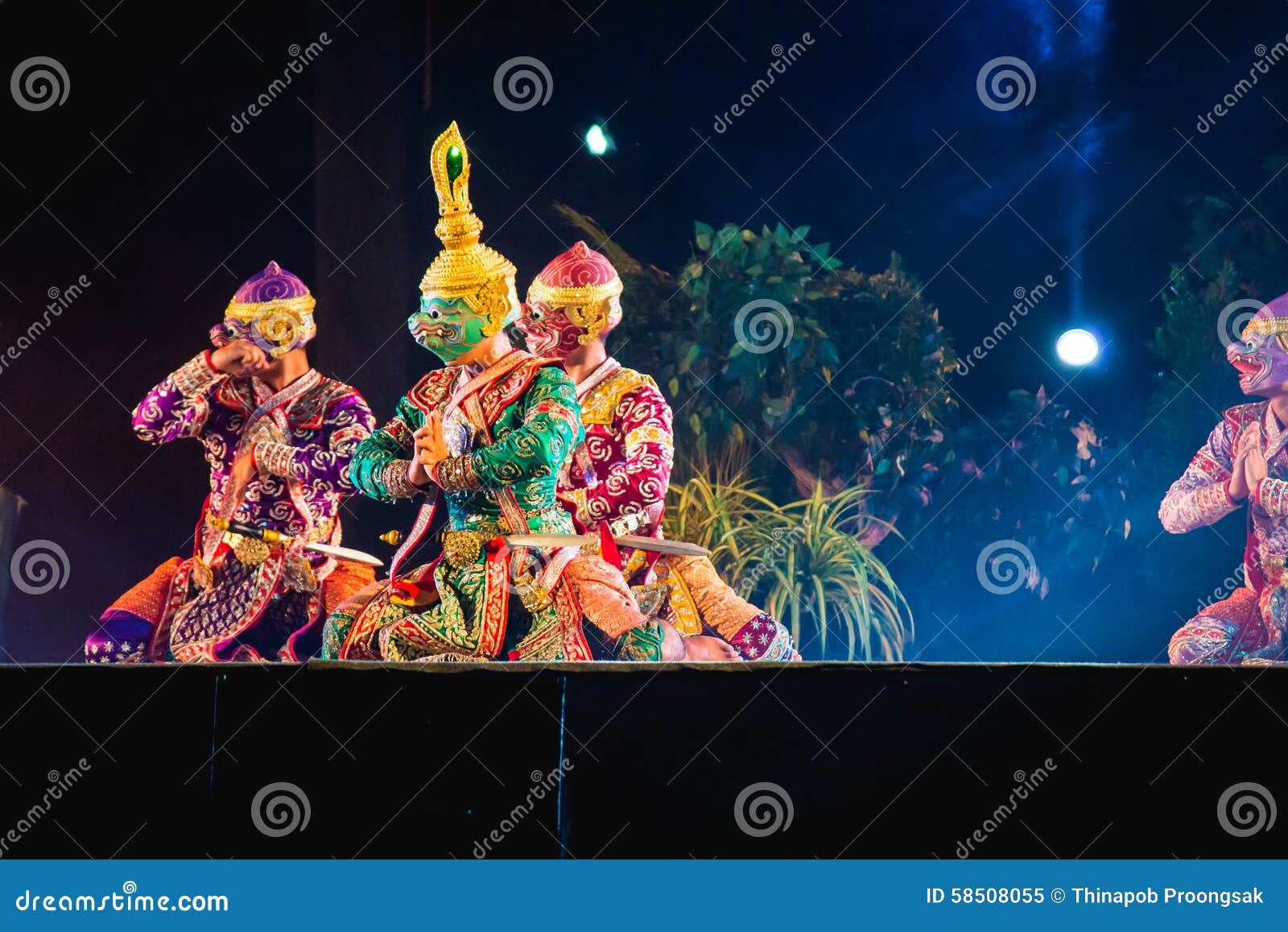 Pantomime editorial image. Image of faordf, ramayana - 58508055