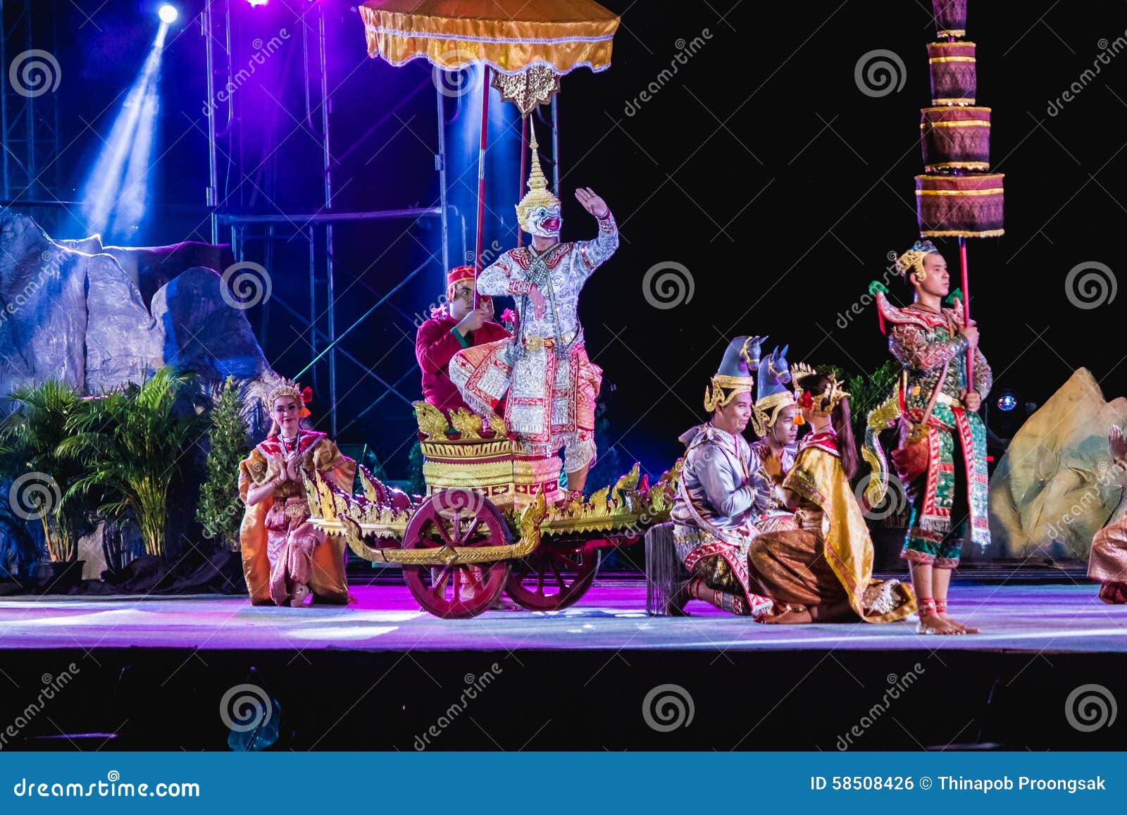 Pantomime editorial photo. Image of stage, performance - 58508426