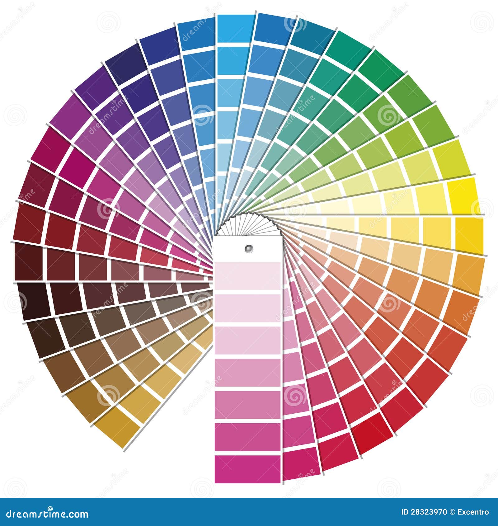 Pantone Color Palette Guide Royalty-Free Stock Photography ...