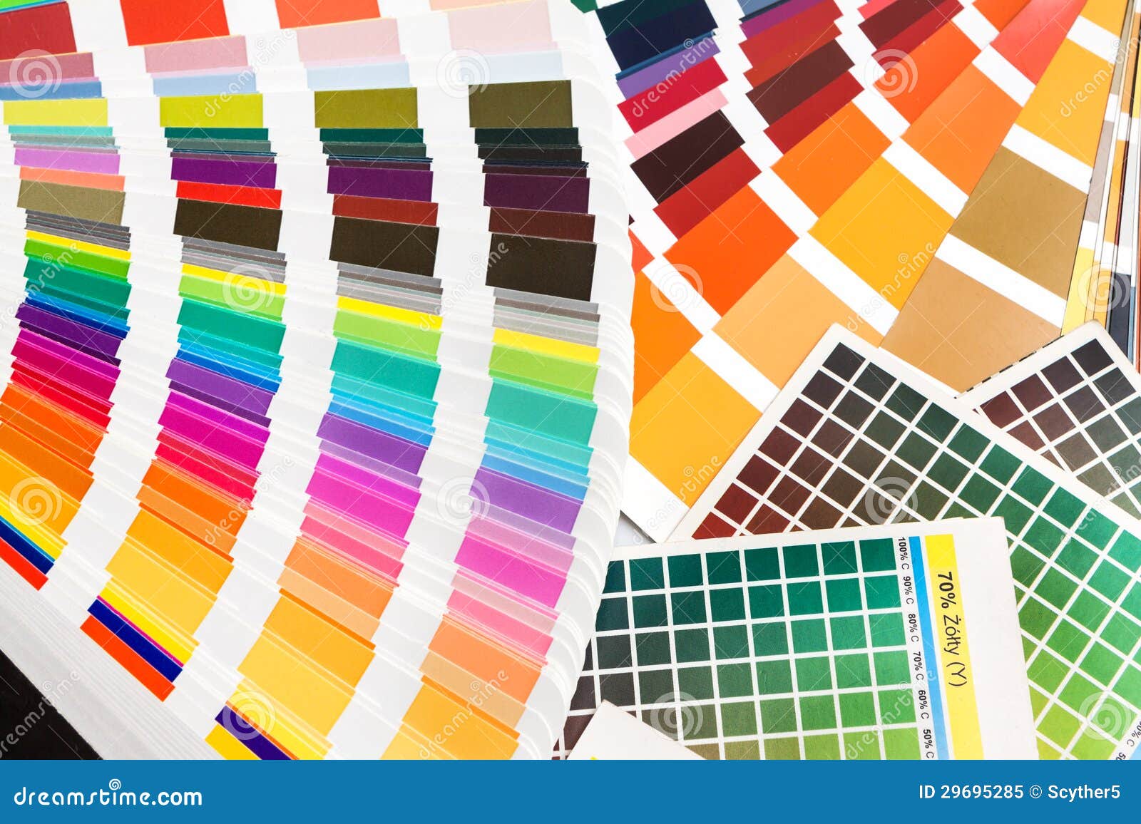Pantone, Cmyk, échantillons Ral De Couleur Image stock - Image du ...