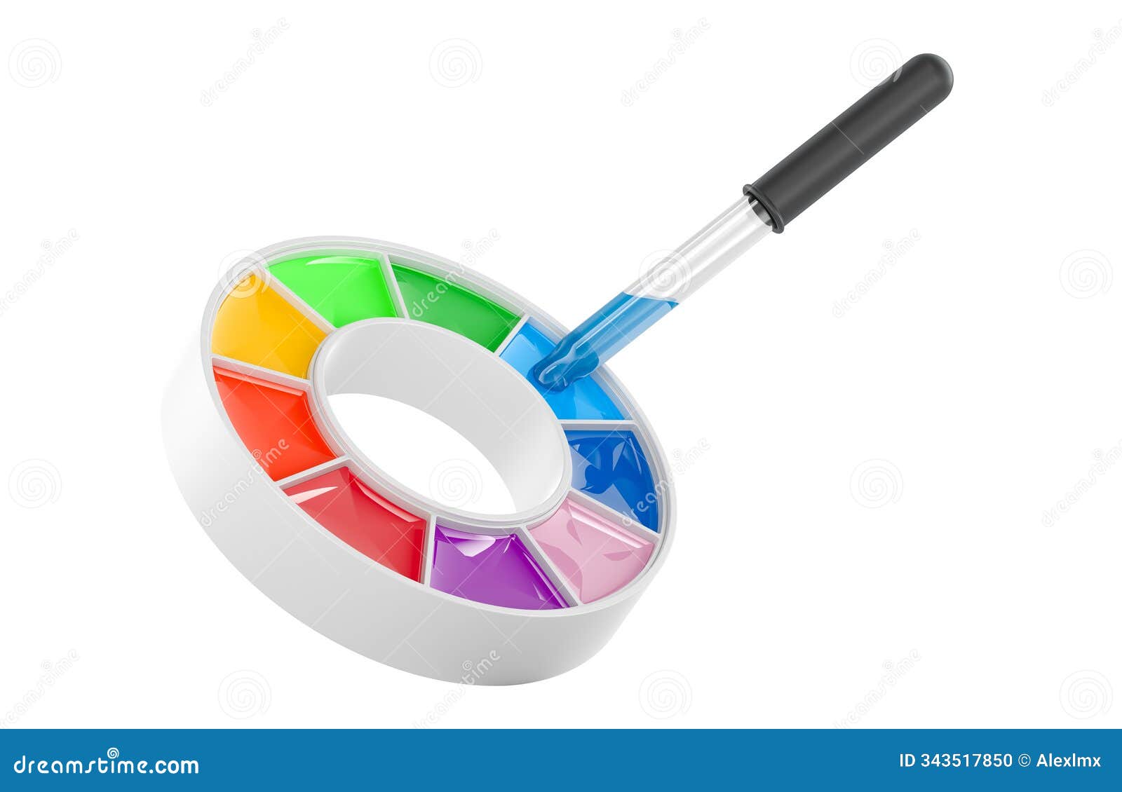 Pantone Color Filled Outline Icon Cartoon Vector | CartoonDealer.com ...