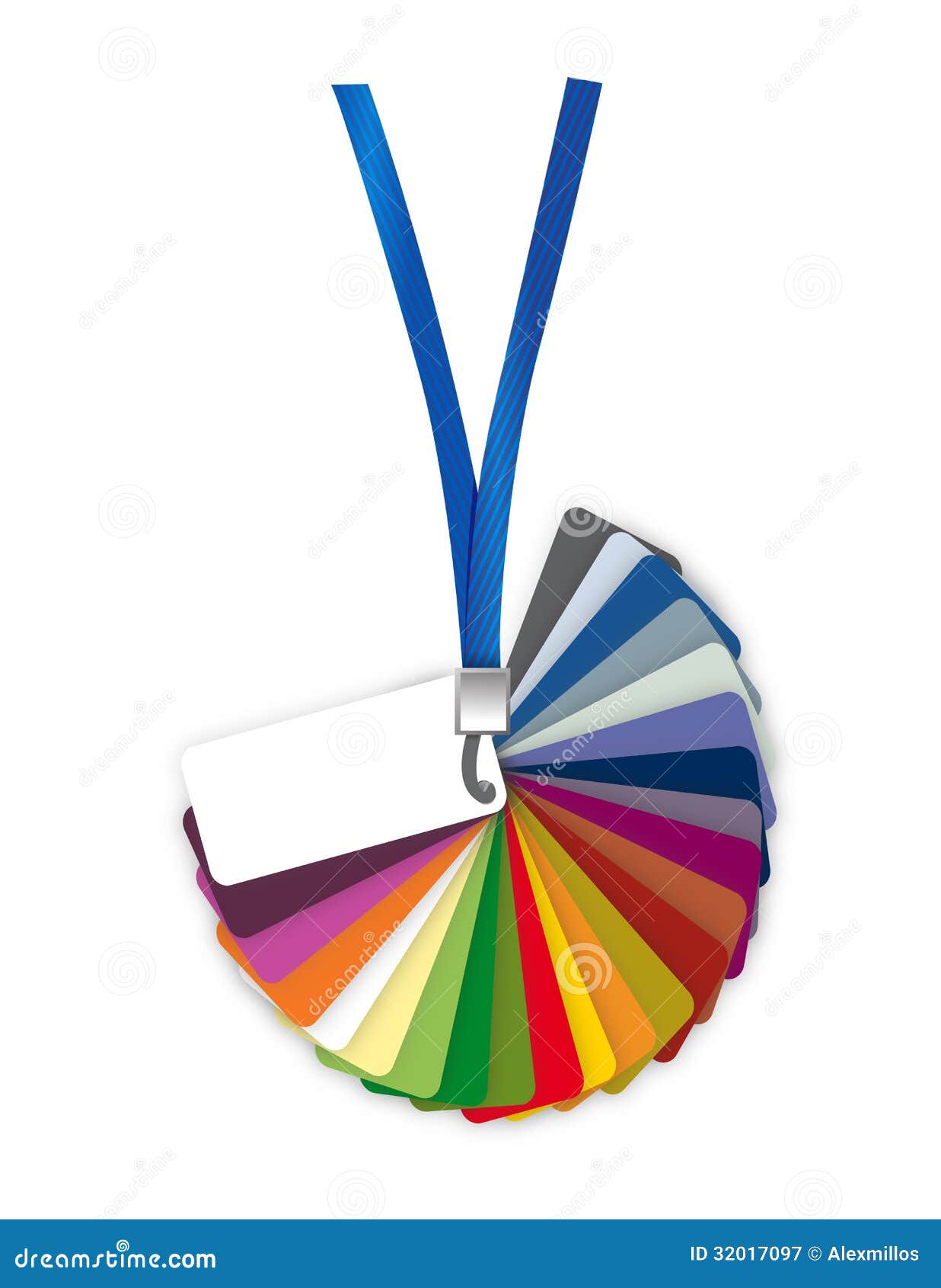 Pantone Color Palette Guide. Illustration Stock Illustration ...