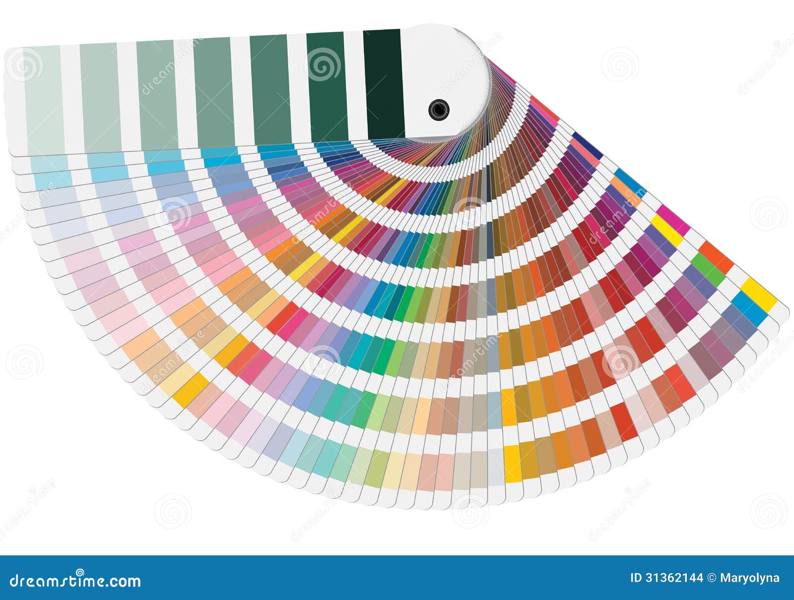 Pantone colors stock illustration. Illustration of paint - 31362144