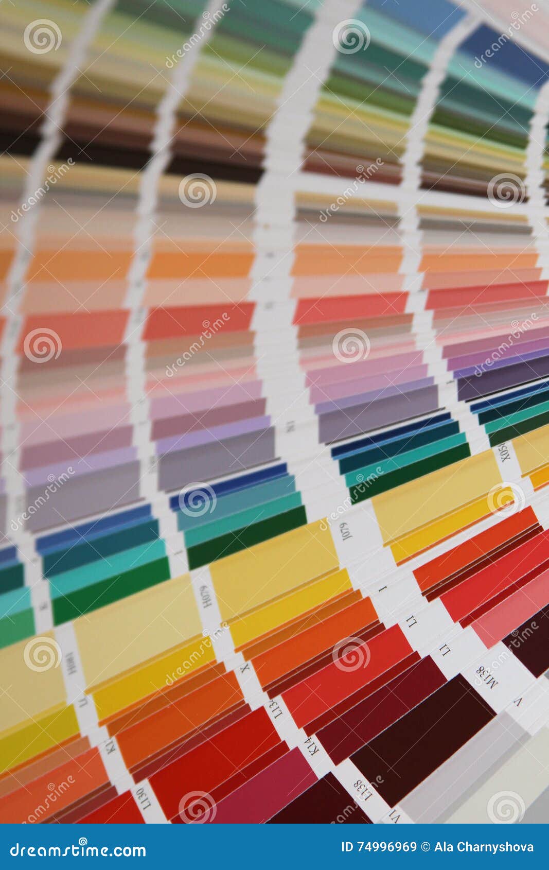 Pantone Colors For Paint Royalty-Free Stock Photo | CartoonDealer.com ...