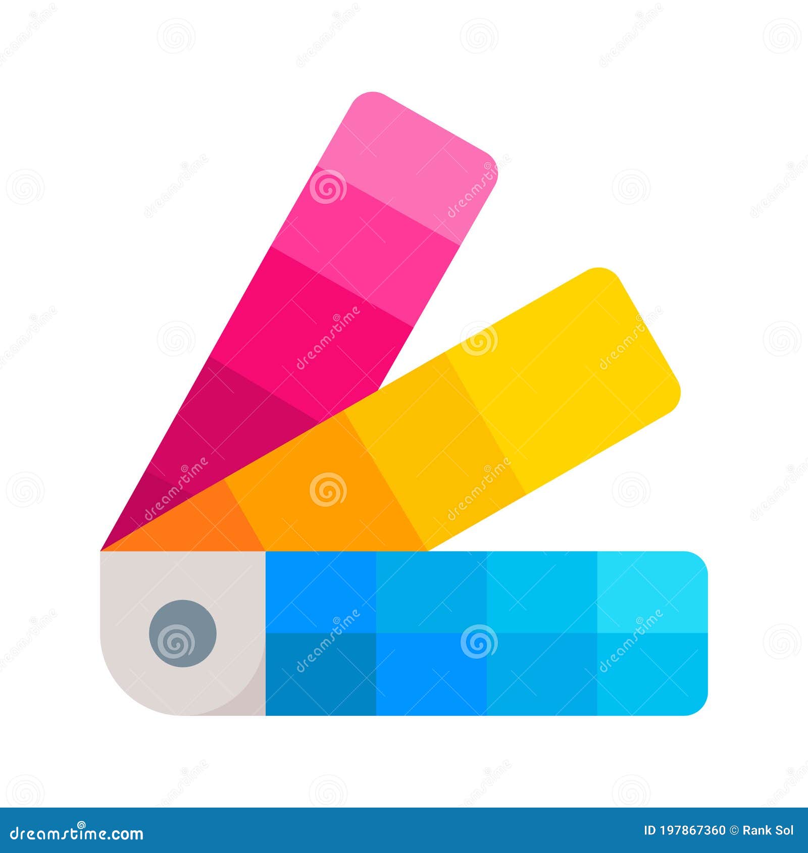 Pantone, Colors, Palette, Catalog Fully Editable Vector Icon Stock ...