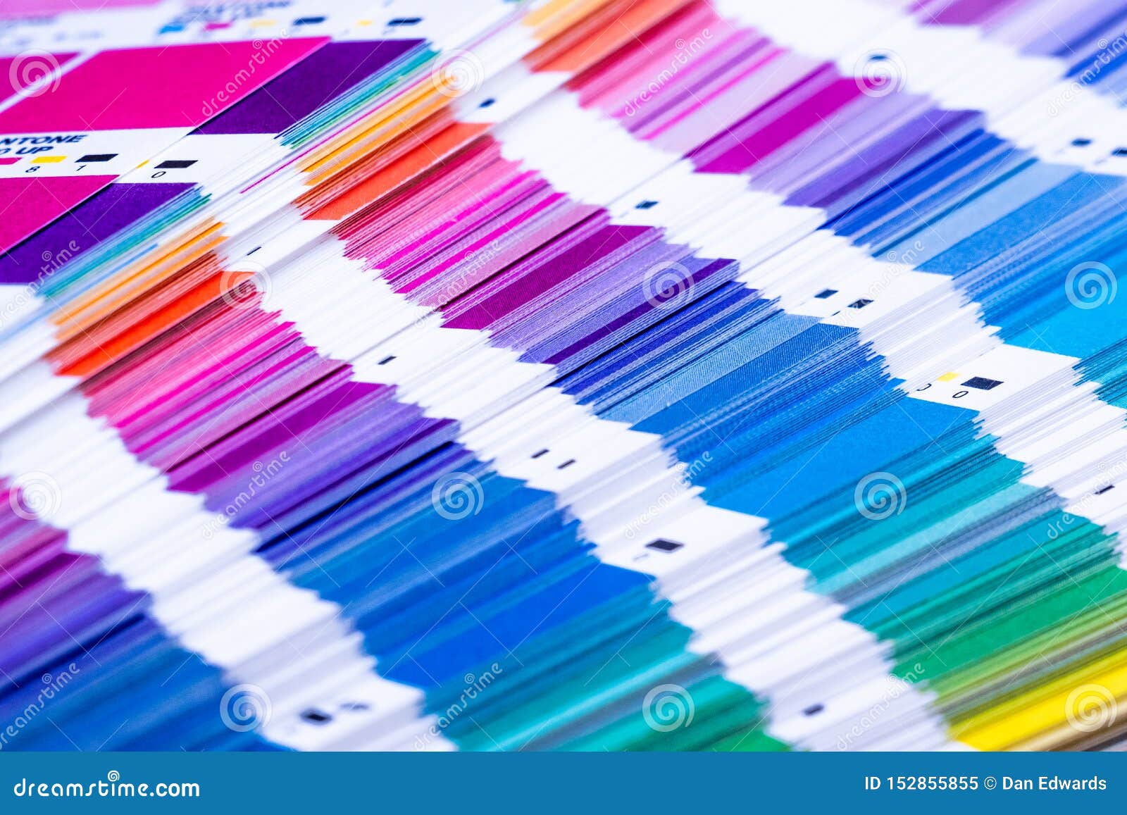 Pantone sample colors stock image. Image of graphic - 152855855