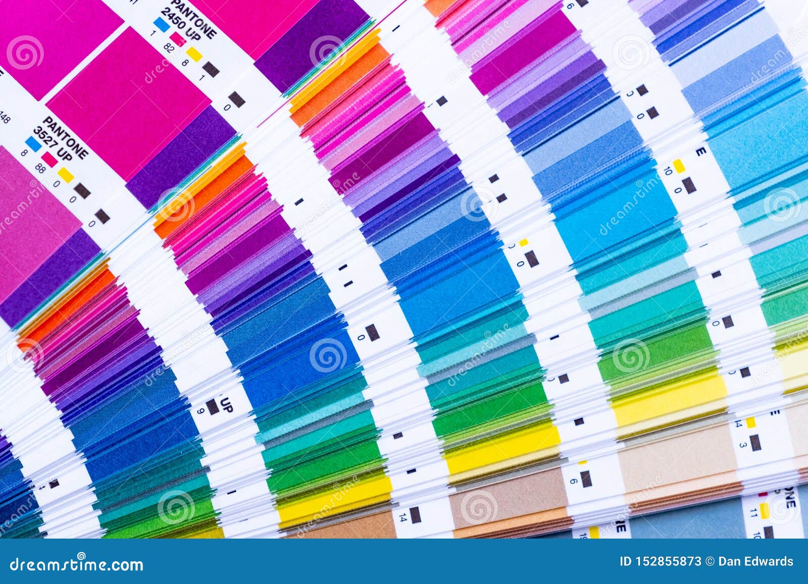 Pantone sample colors stock image. Image of swatch, industry - 152855873