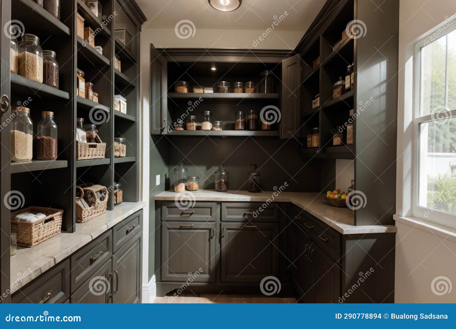 Showcasing Interior Design in Style Gothic Glory Stock Illustration ...