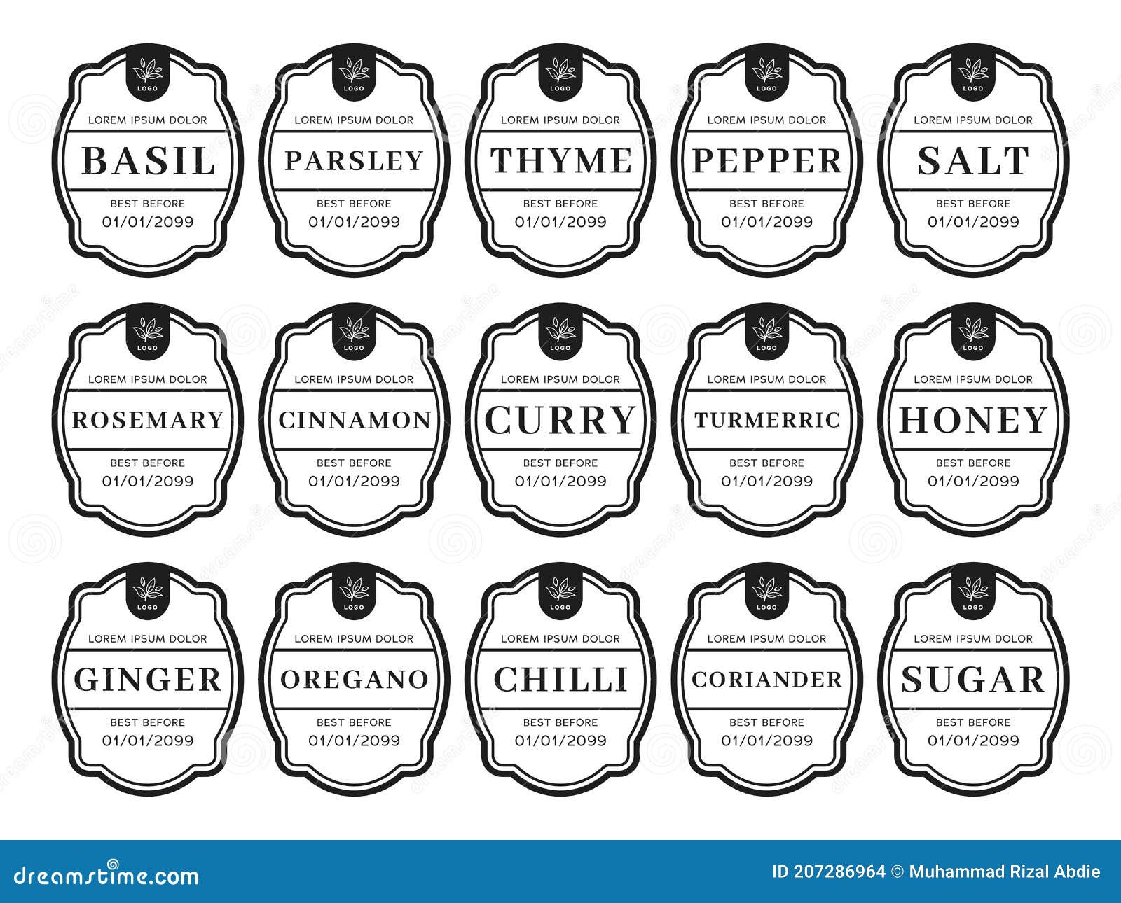 Jar Label Border Stock Illustrations – 270 Jar Label Border Stock ...