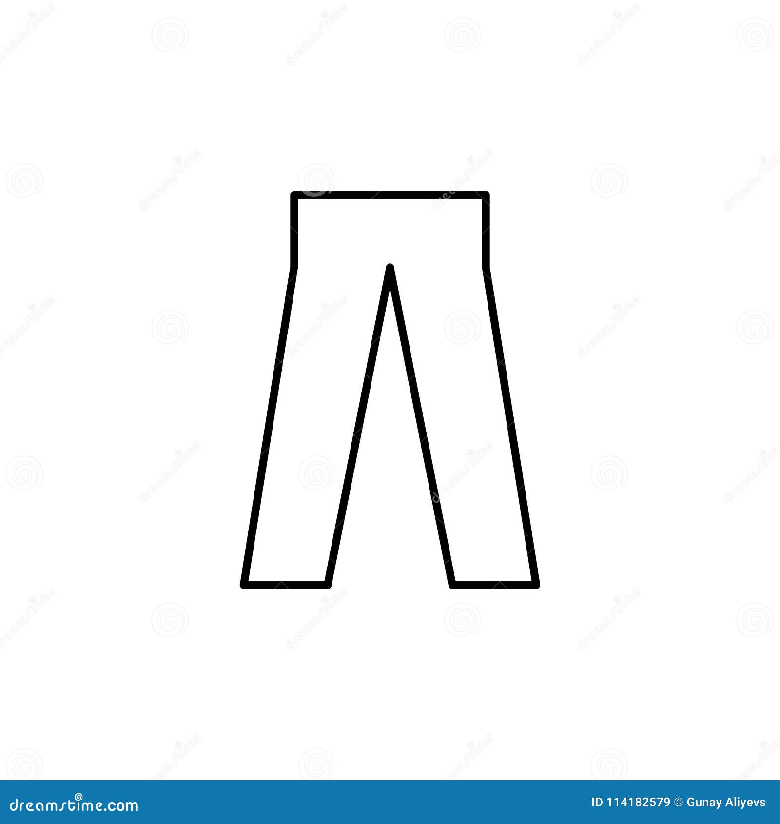 Pants Icon. Element of Simple Icon for Websites, Web Design, Mobile App ...