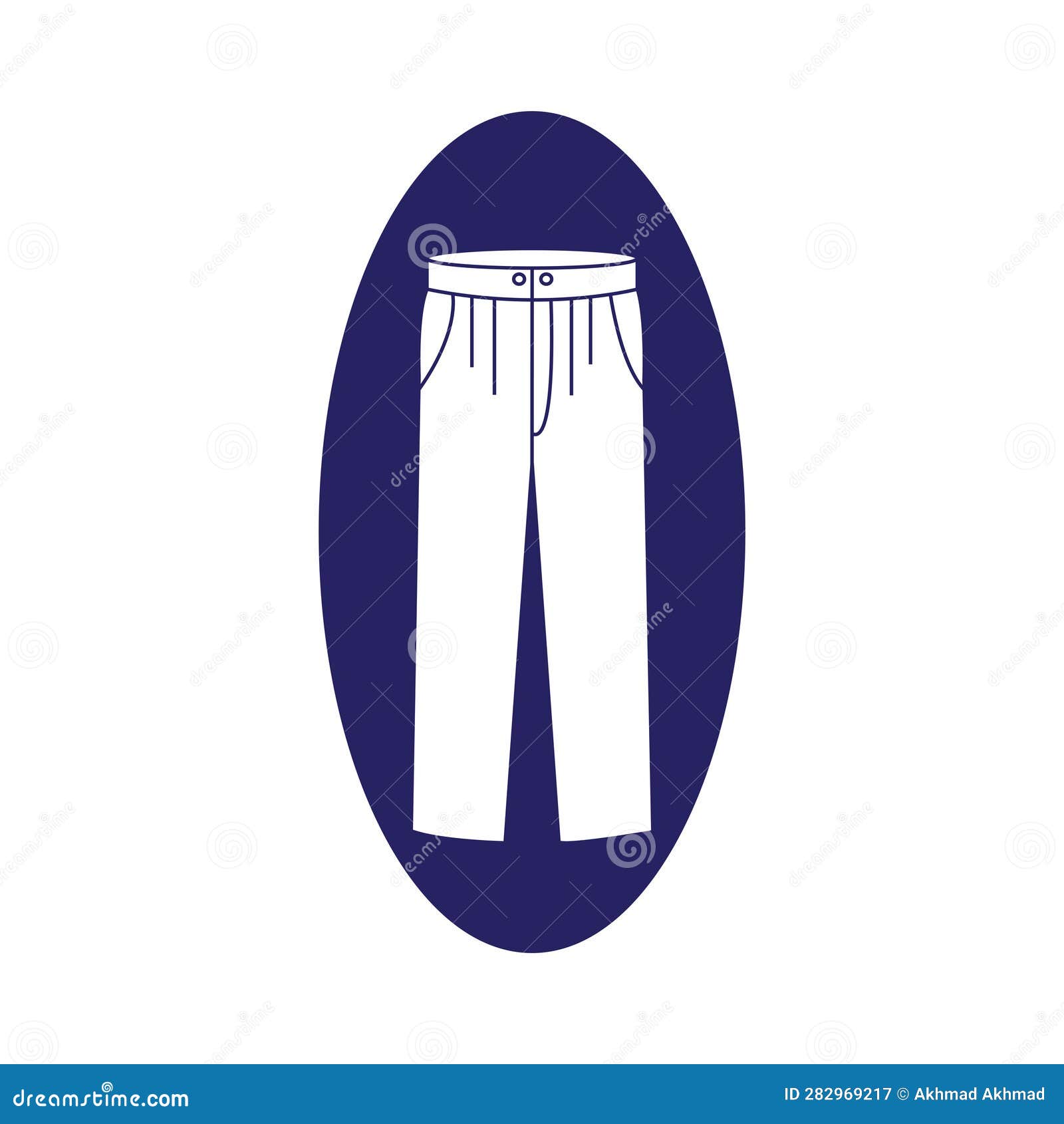 Pants icon stock vector. Illustration of transparent - 282969217