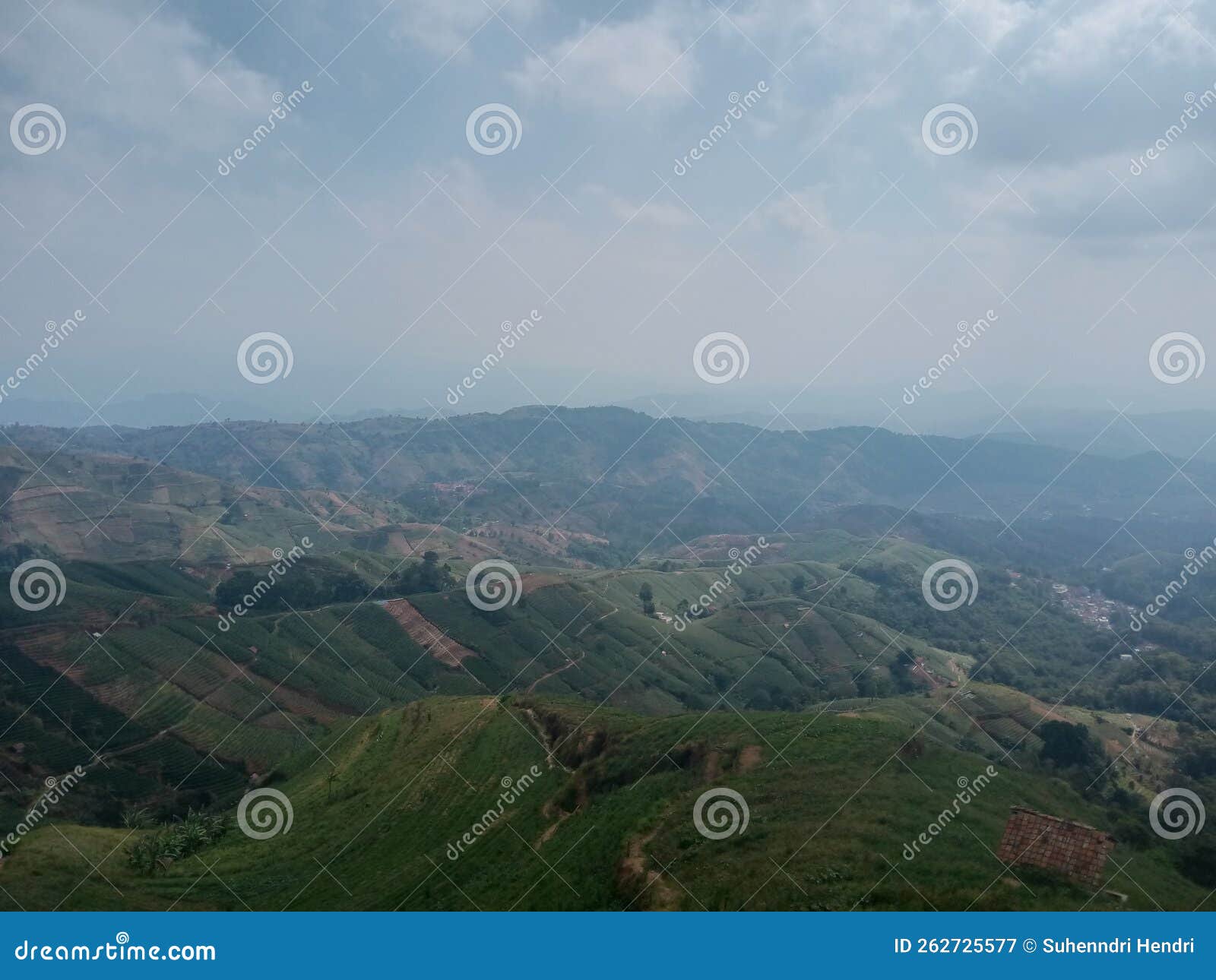 Panyaweuyan Terraces, Majalengka - West Java Stock Image - Image of ...