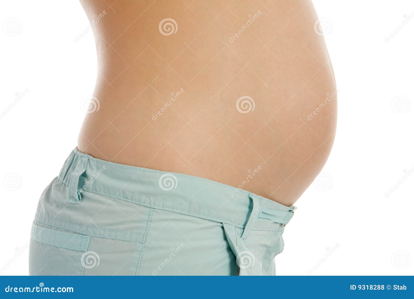 Panza Embarazada De La Mujer Imagen. Imagen: 9318288