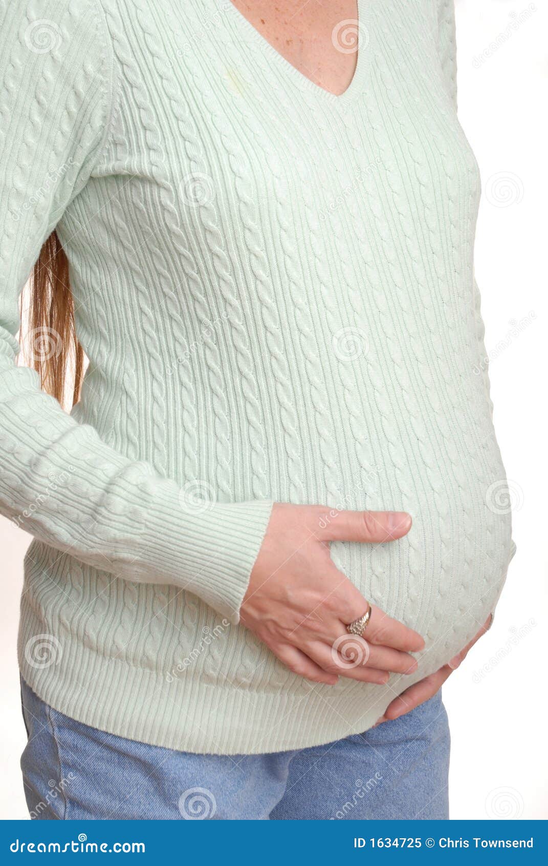 Panza embarazada II imagen de archivo. Imagen de embarazado - 1634725