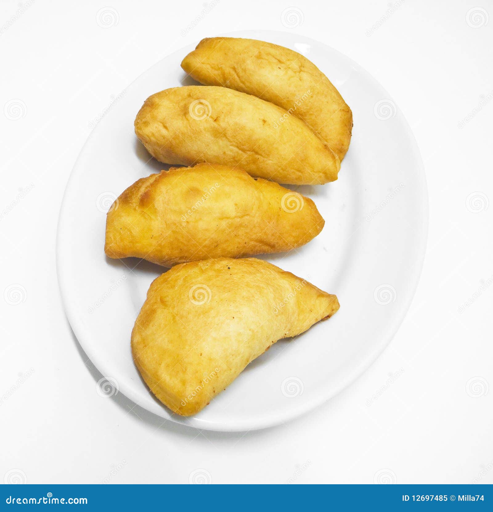 Panzerotti. Italian Food. stock image. Image of calzone - 12697485