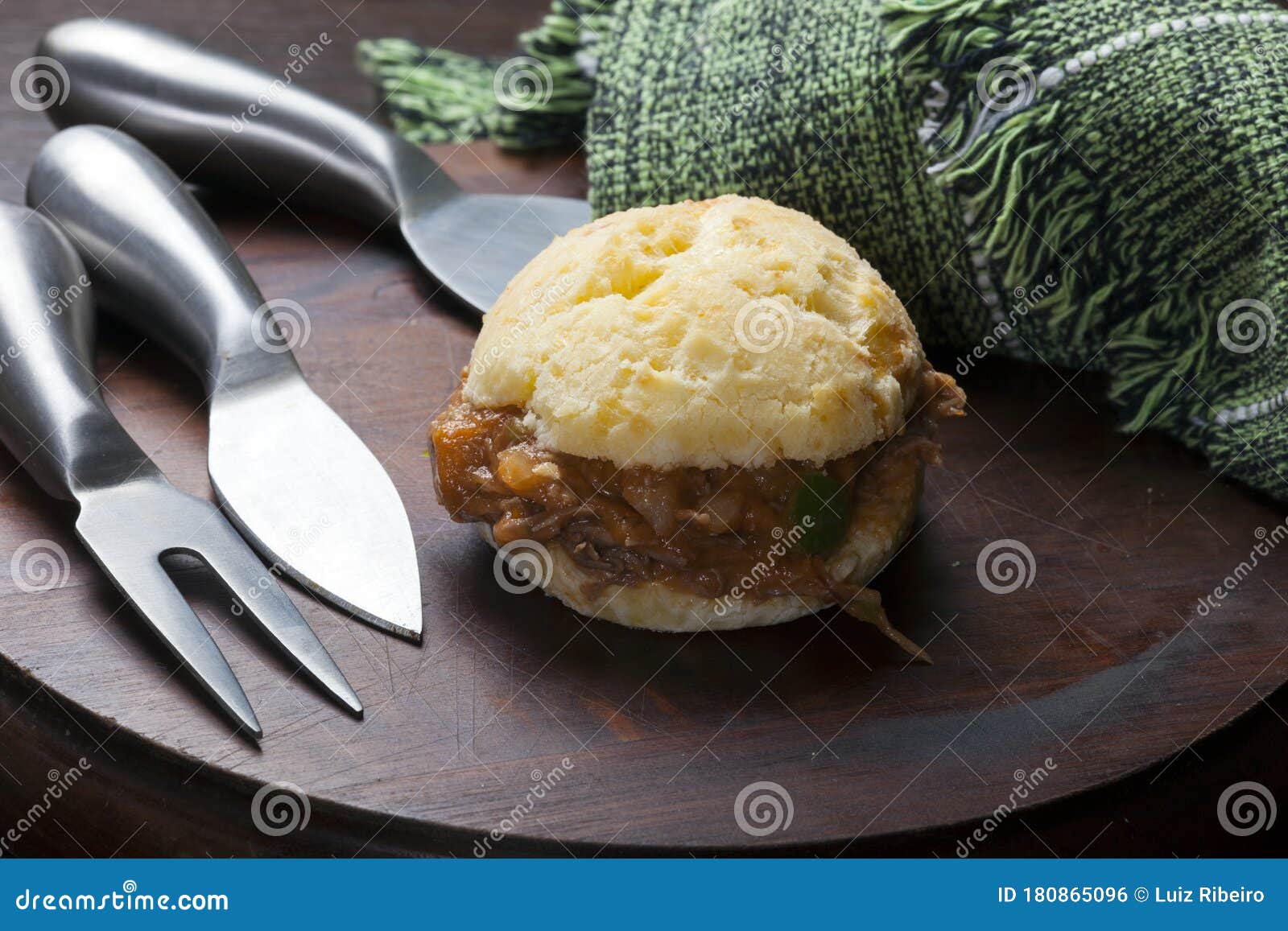 Pao de queijo stock photo. Image of lunch, healthy, brazil - 180865096
