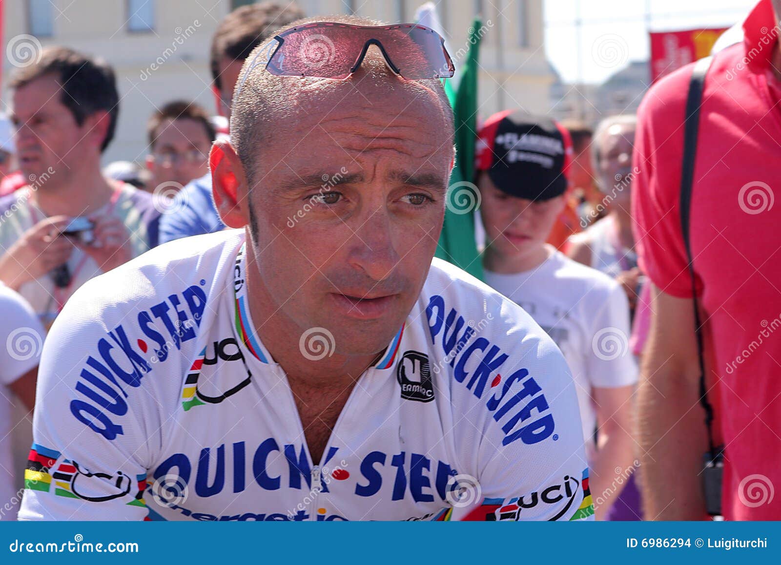 Paolo Bettini 1 imagem de stock editorial. Imagem de troféu - 6986294