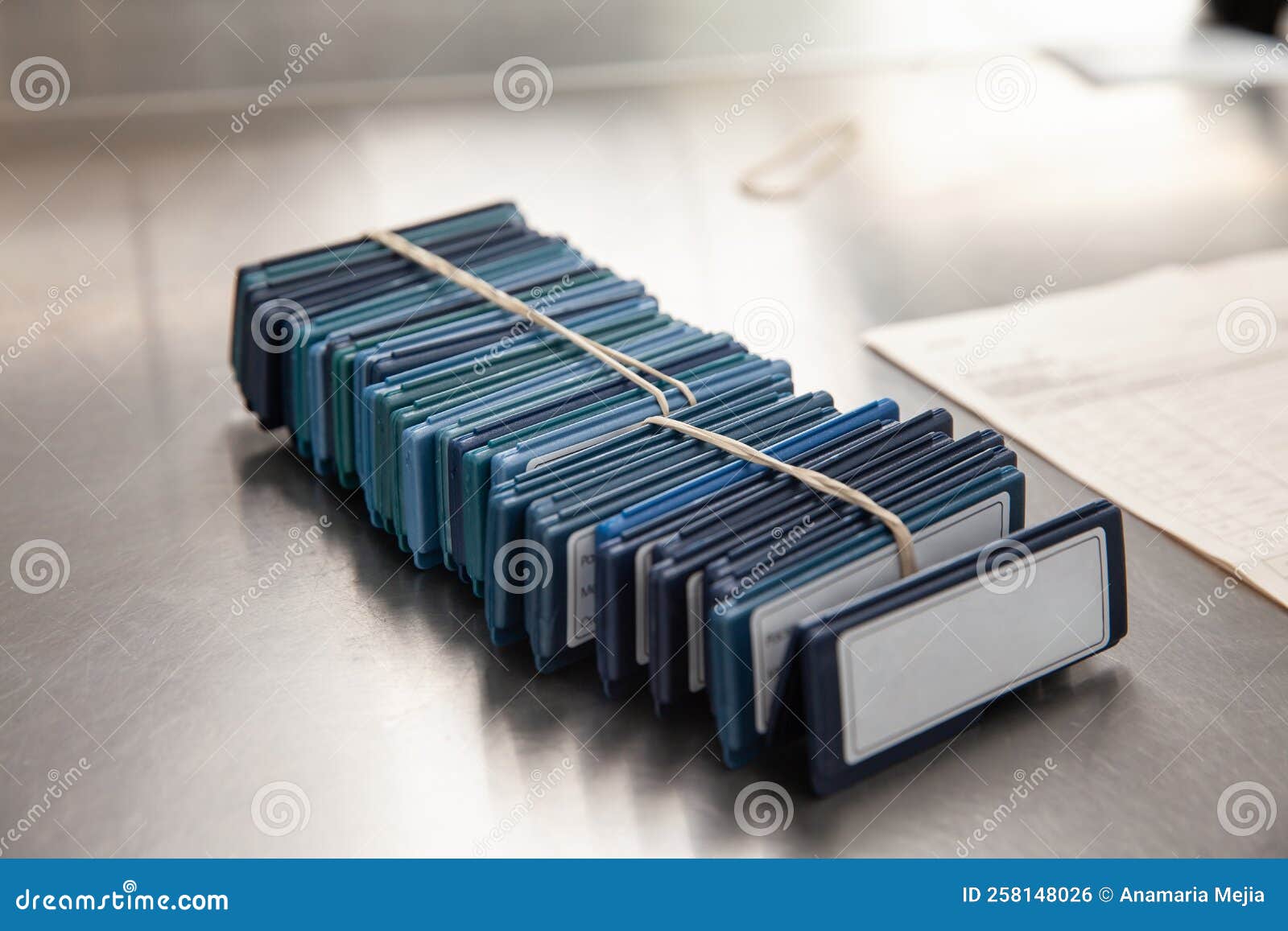 Pap Smear Samples in the Laboratory for Analysis. Patient Samples for ...