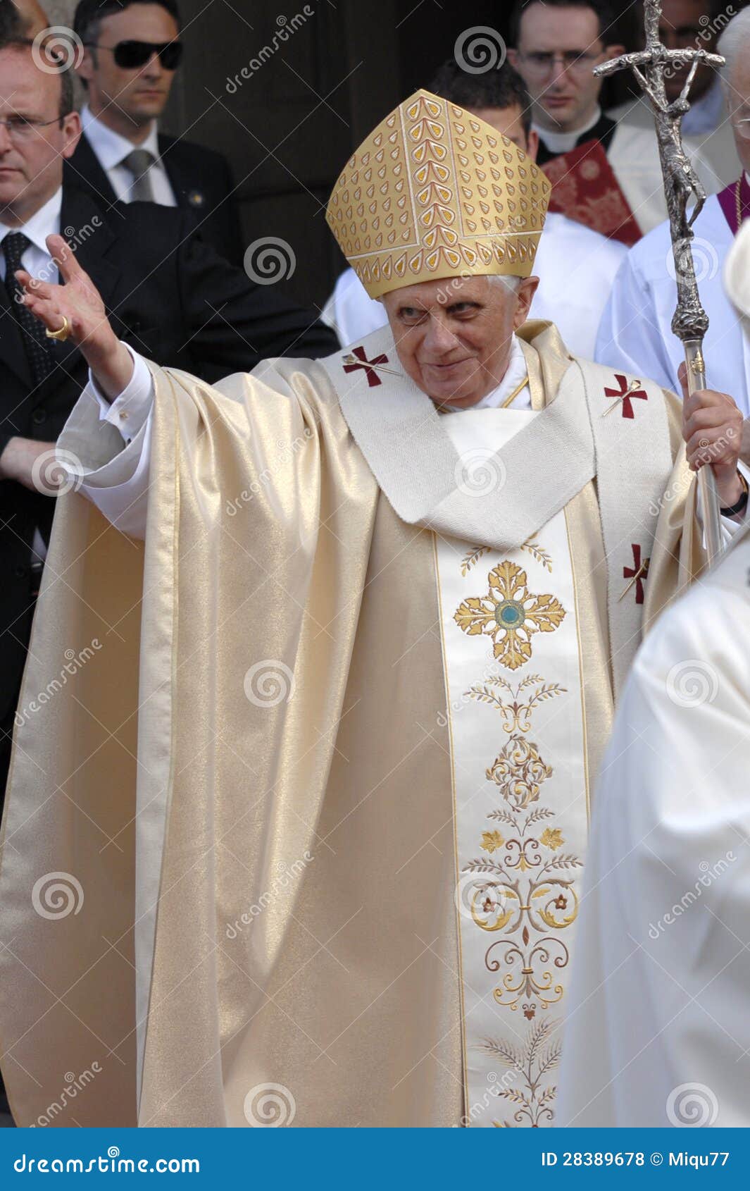 Papa Joseph Benedict XVI fotografia stock editoriale. Immagine di culto ...