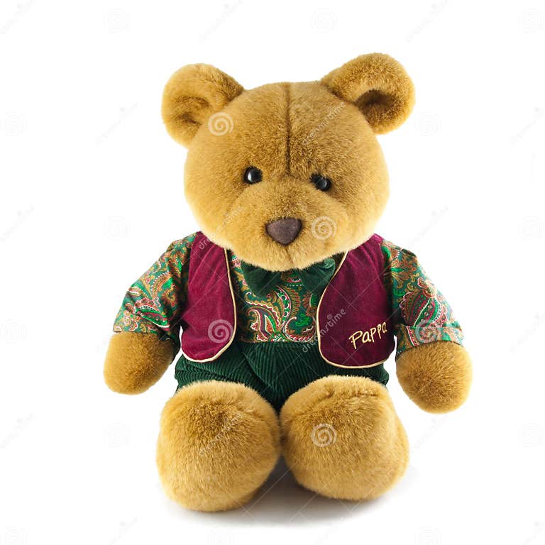 Papa Teddy stock photo. Image of children, father, play - 16035180