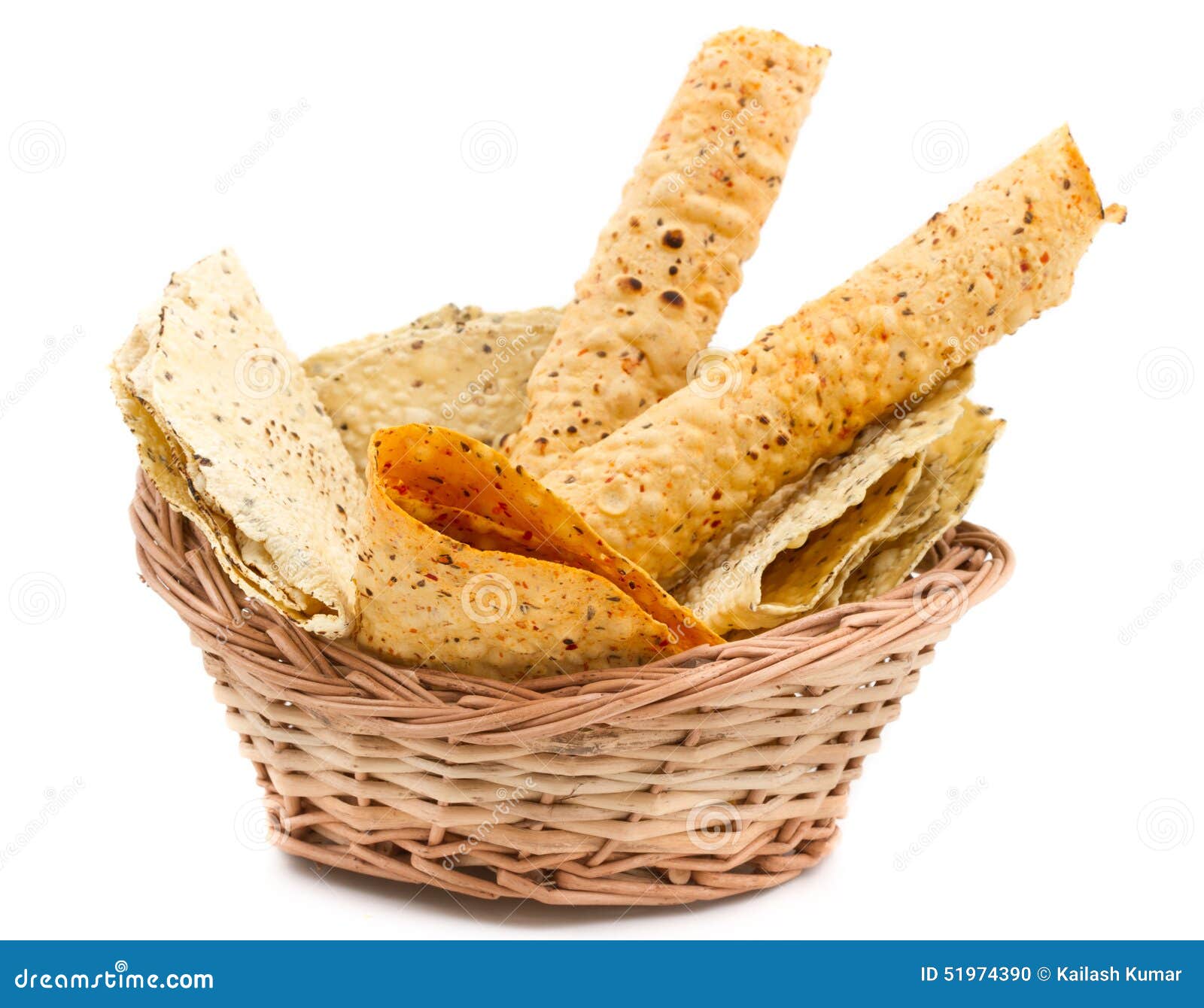 Papad стоковое фото. изображение насчитывающей обед, бело - 51974390