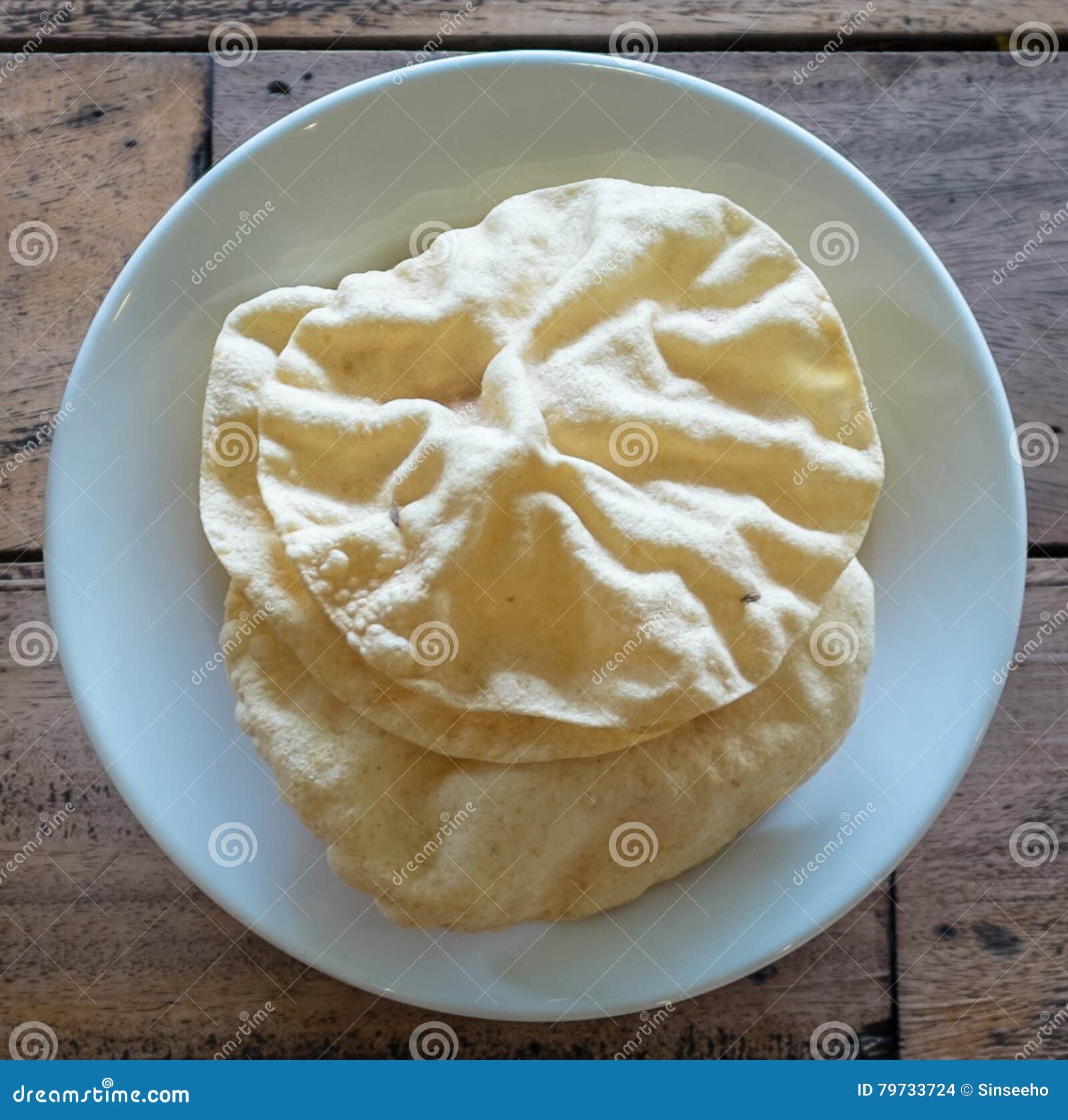 Papadam, an Indian snack stock photo. Image of vegetarian - 79733724