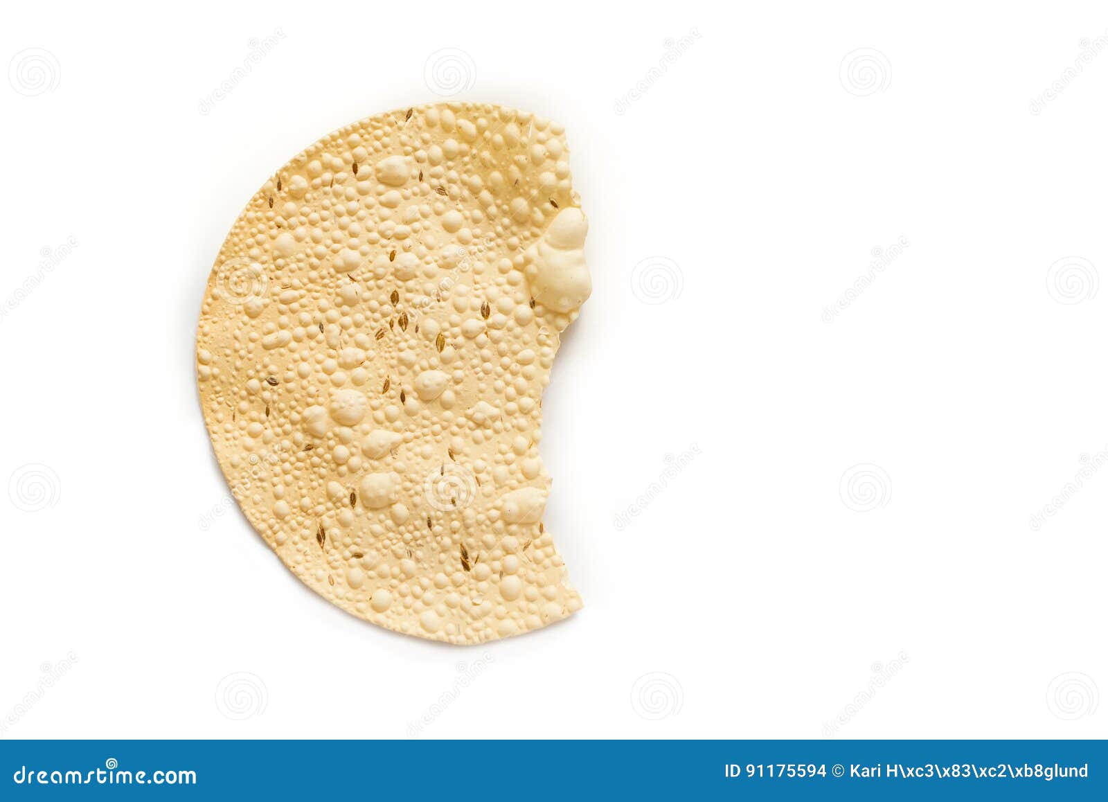 Papadam, a Traditional Indian Snack Stock Photo - Image of starter ...