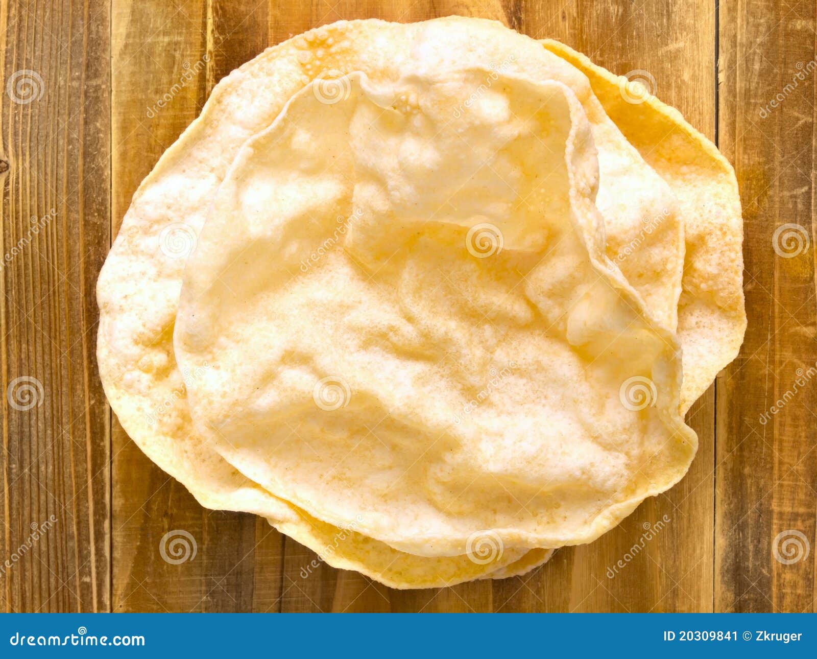 Papadams stock image. Image of crispy, traditional, vegetarian - 20309841