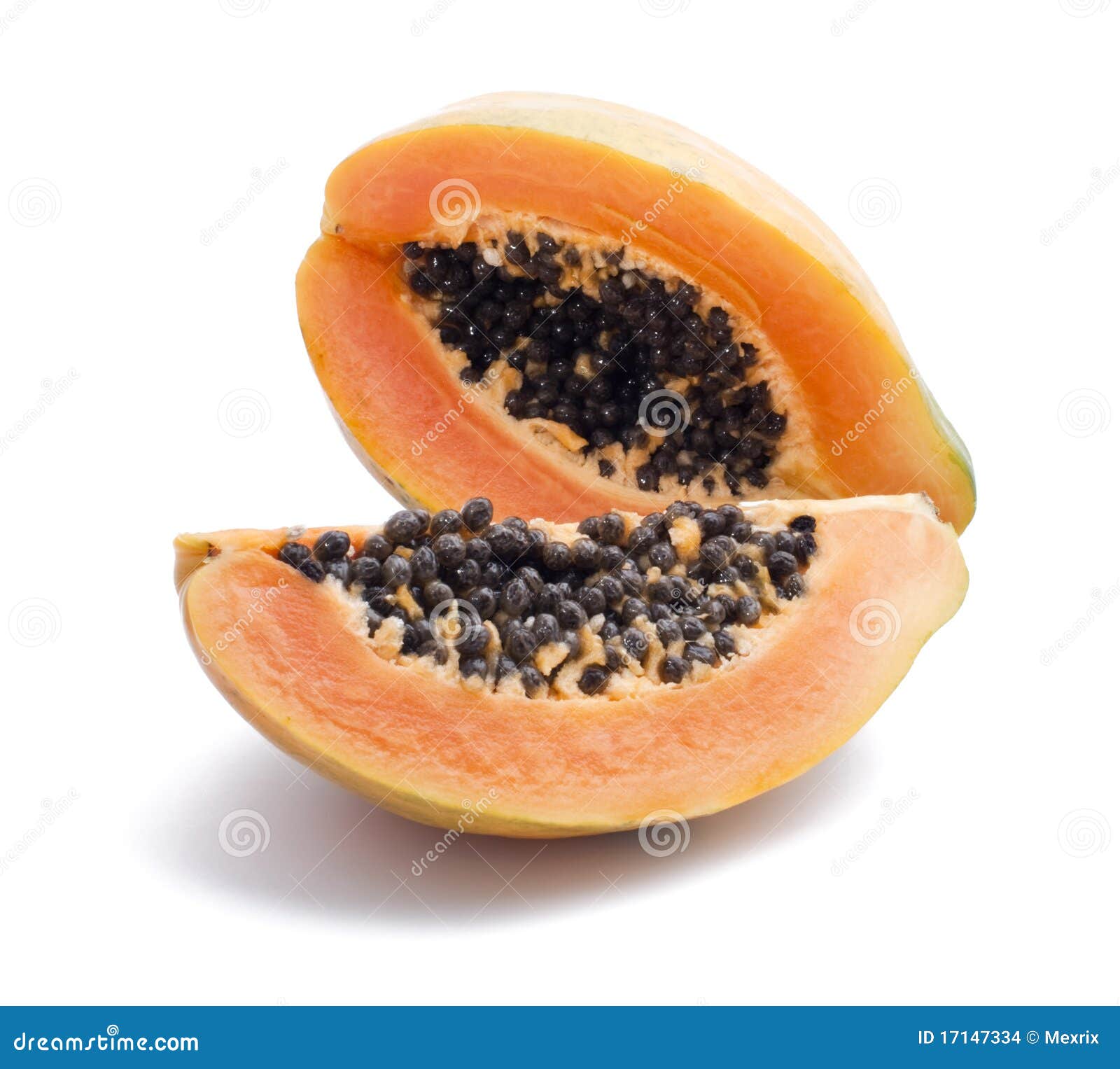 Papaja stock foto. Image of voedsel, sinaasappel, nagerecht - 17147334