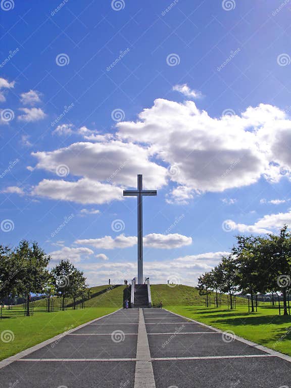 Papal Cross stock image. Image of reminder, dublin, john - 2005109