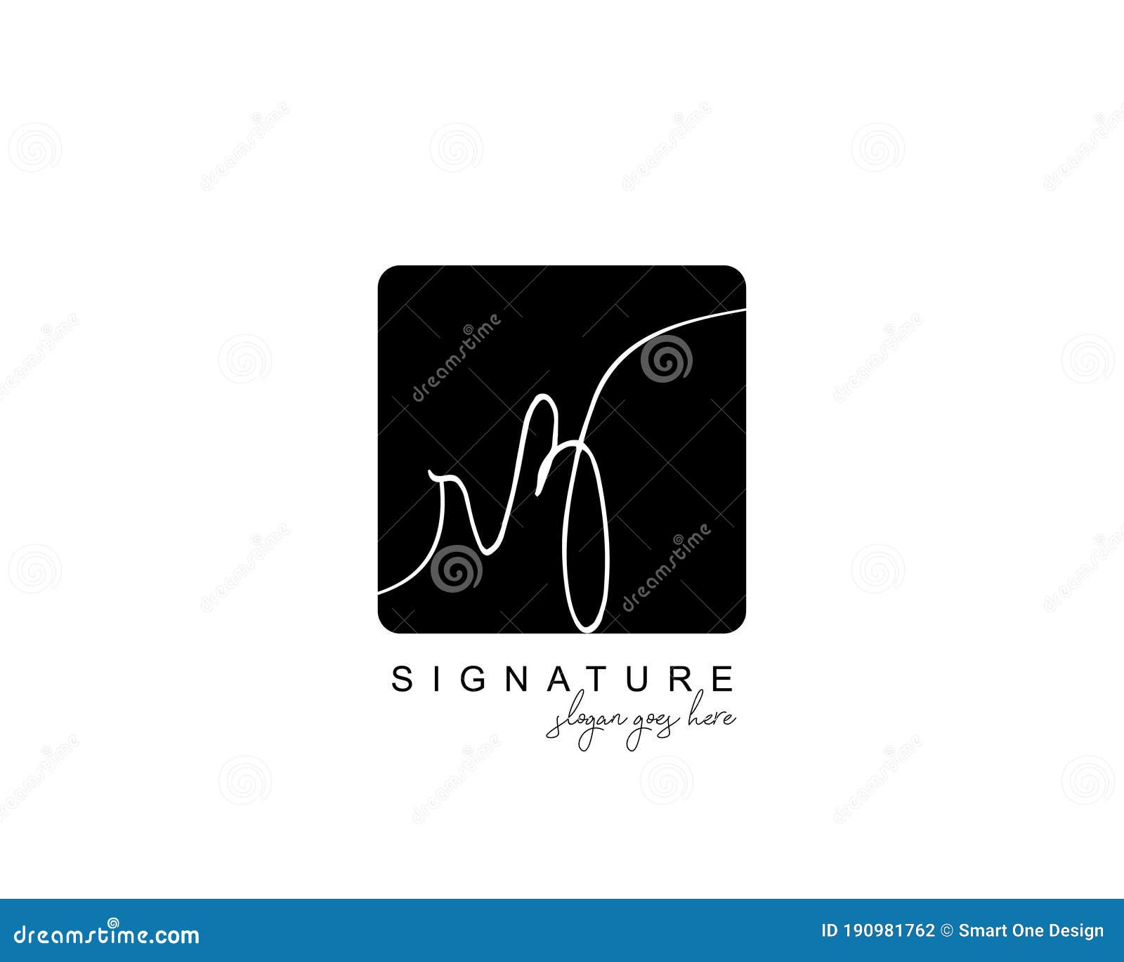 RZ Signature Logo Template Vector Stock Vector - Illustration of letter ...