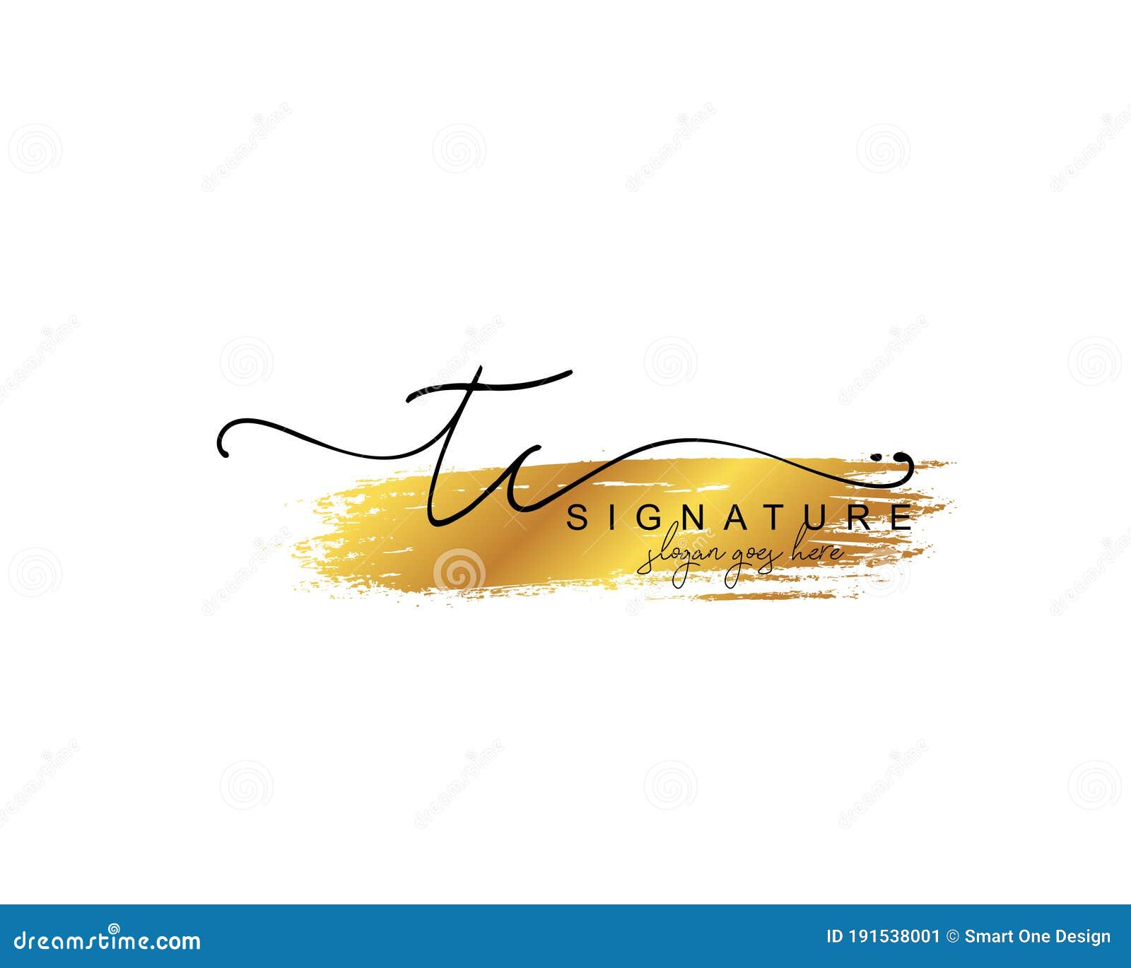 TC Signature Logo Template Vector Stock Vector - Illustration of couple ...