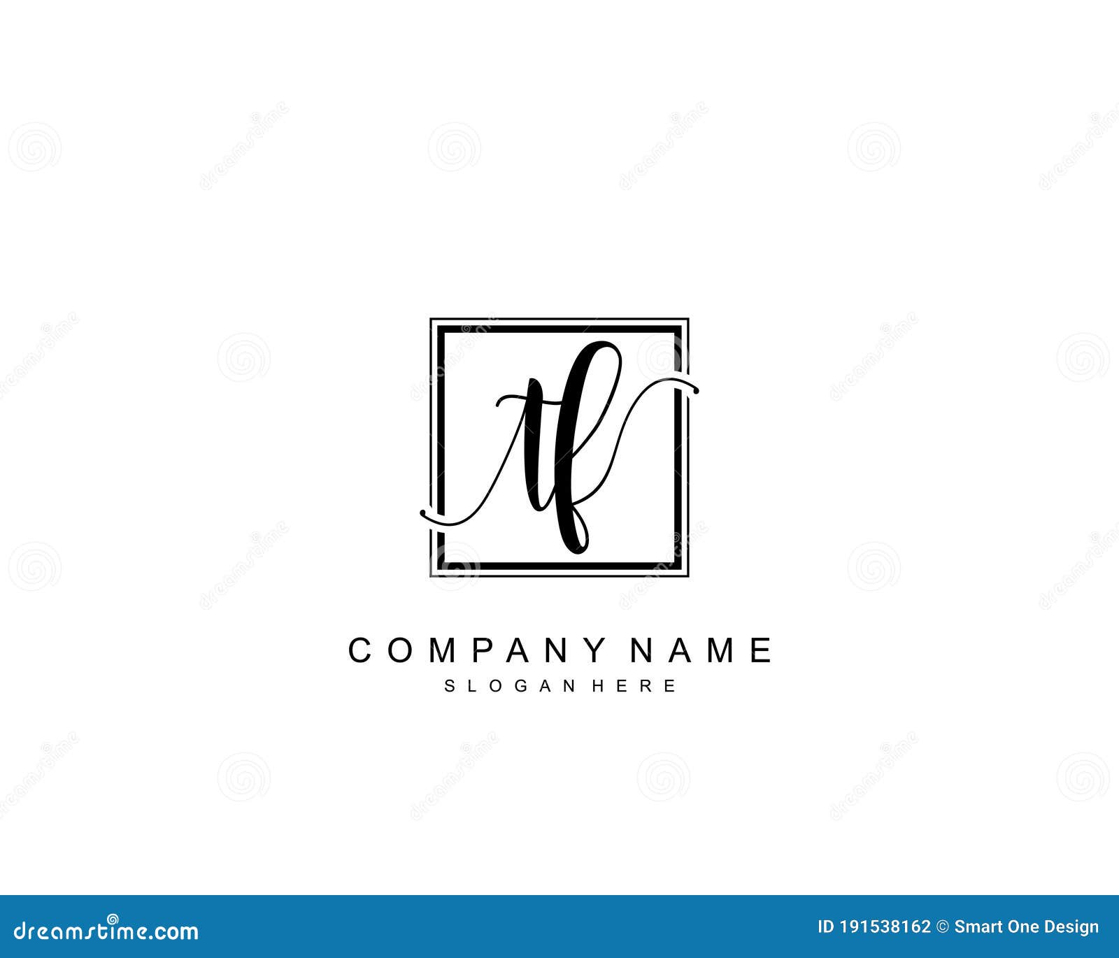 TF Signature Logo Template Vector Stock Vector - Illustration of drawn ...