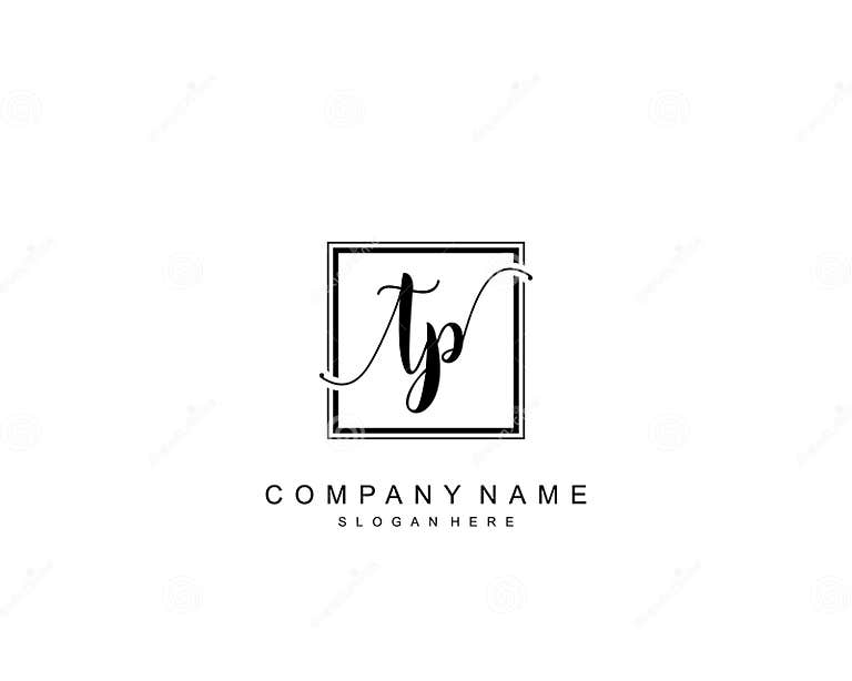 TP Signature Logo Template Vector Stock Vector - Illustration of ...