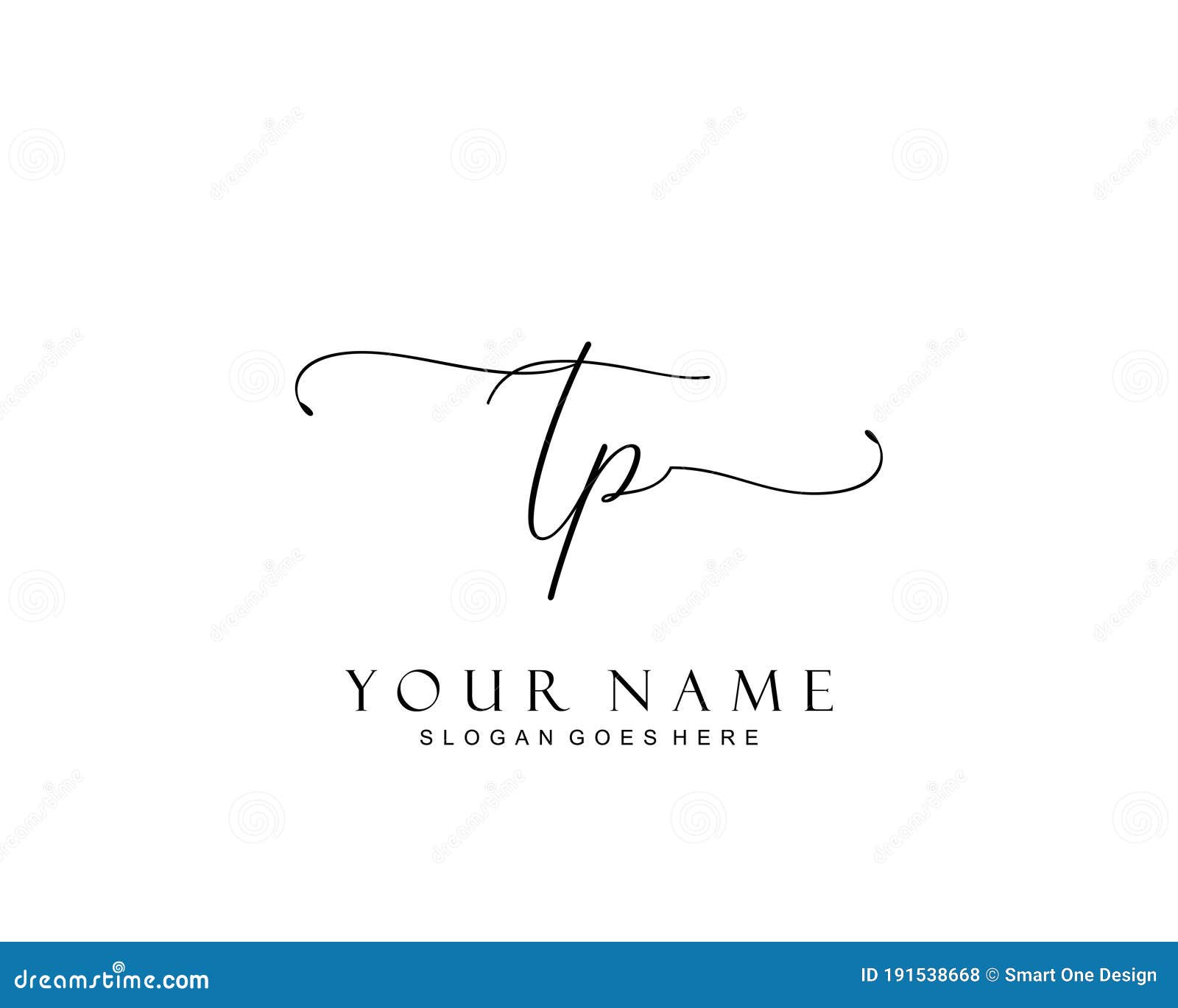 TP Signature Logo Template Vector Stock Vector - Illustration of drawn ...