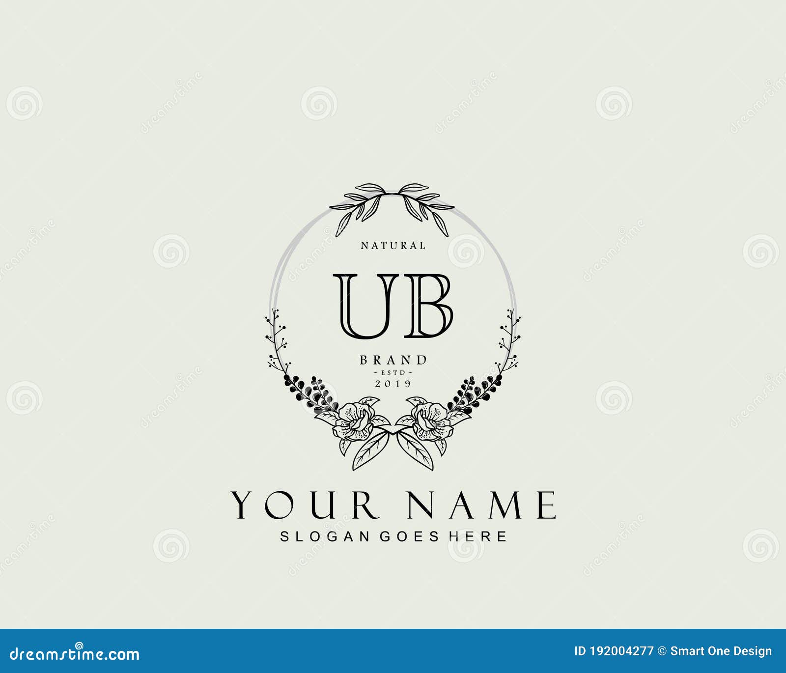 UB Signature Logo Template Vector Stock Vector - Illustration of beauty ...