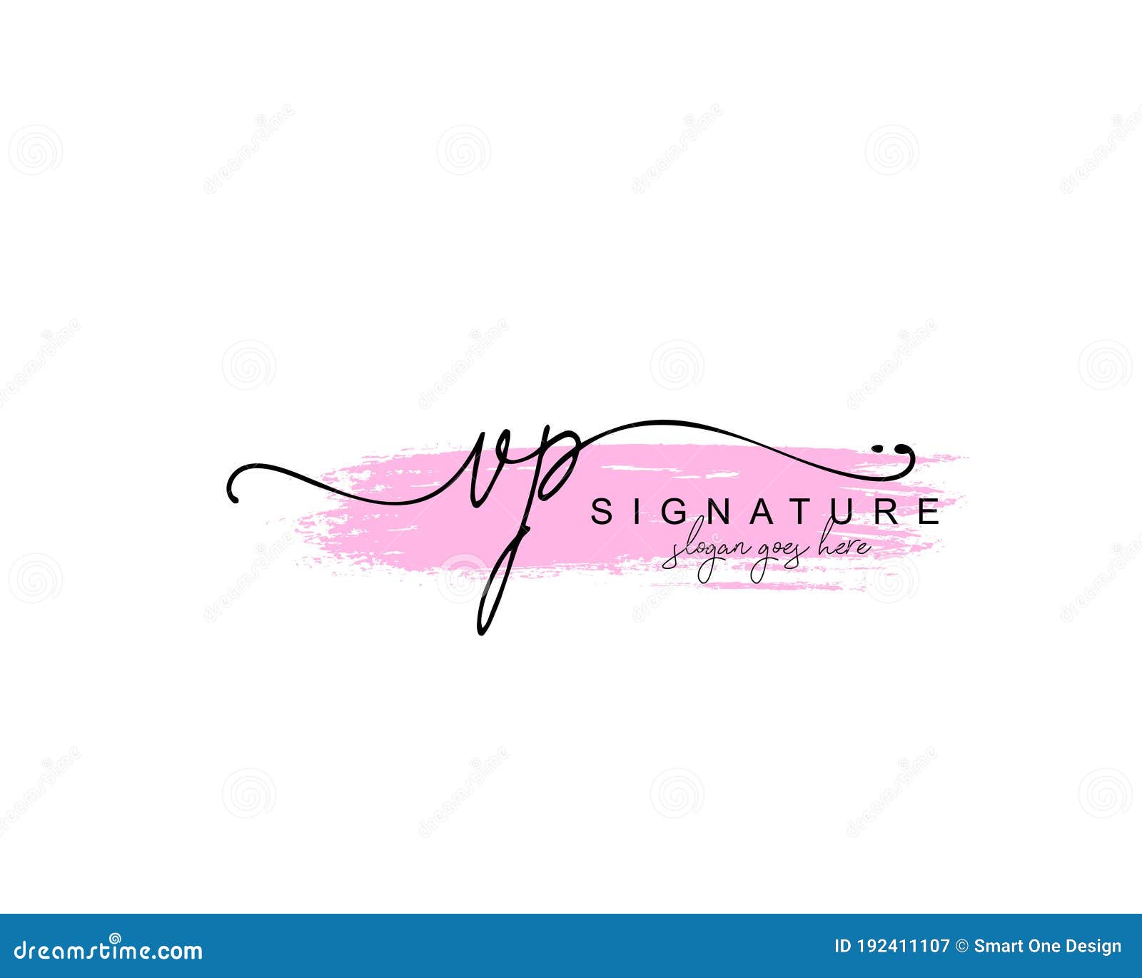 VP Signature Logo Template Vector Stock Vector - Illustration of circle ...