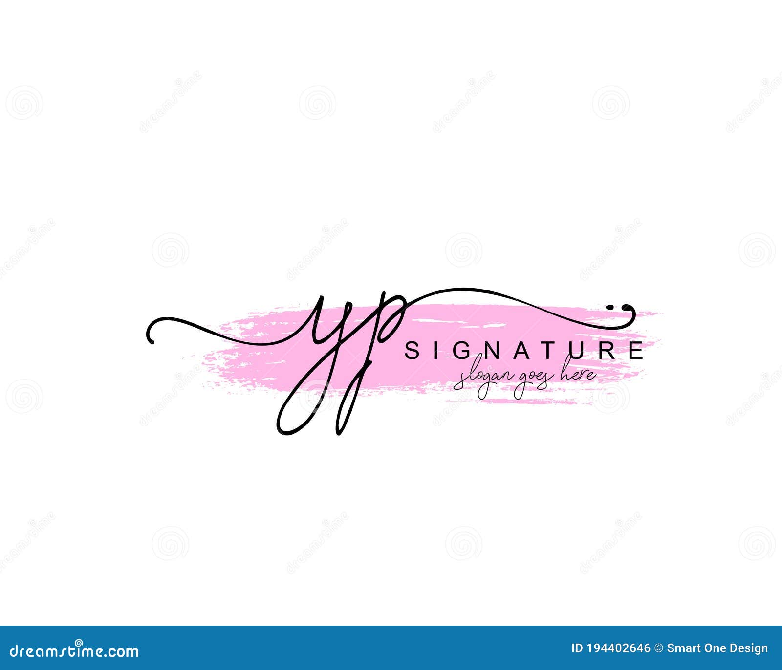 YP Signature Logo Template Vector Stock Vector - Illustration of ...