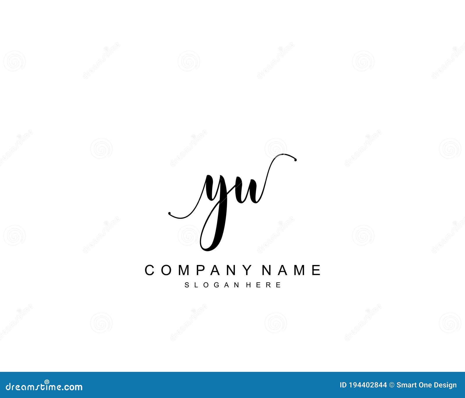 YU Signature Logo Template Vector Stock Vector - Illustration of ...