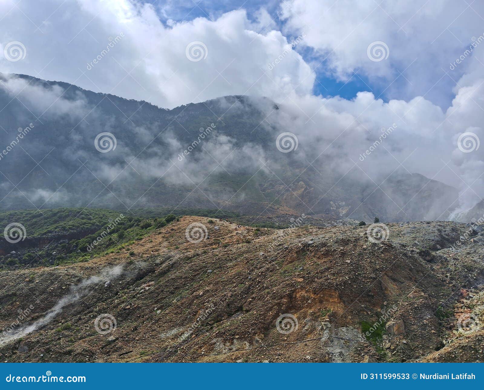 Papandayan Mountain Climbing Crater Area at Garut, West Java, Indonesia ... Papandayan Mountain Climbing Crater Area at Garut, West Java, Indonesia ...