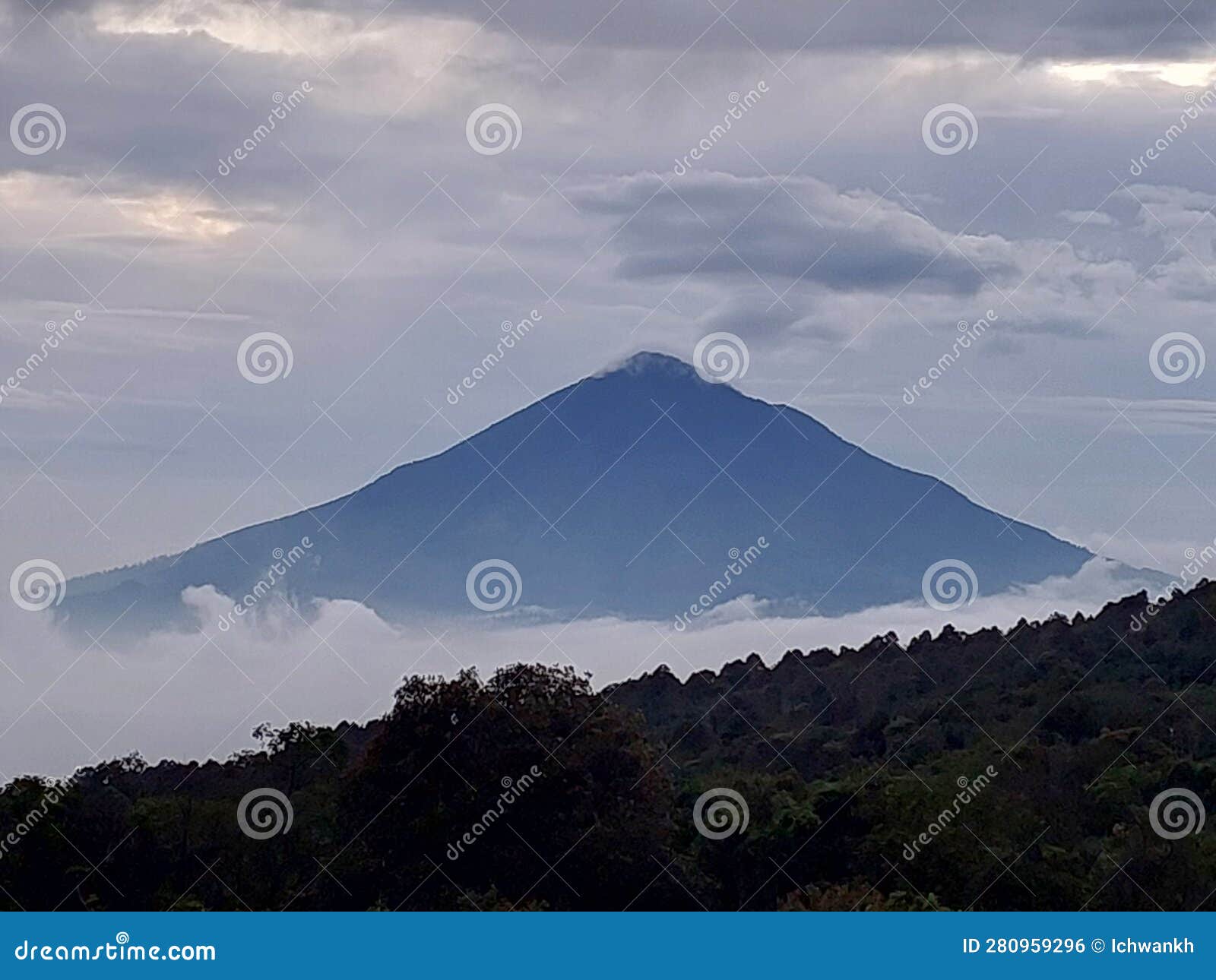 Papandayan Mountaint Garut West Java Stock Photo - Image of horizon ...